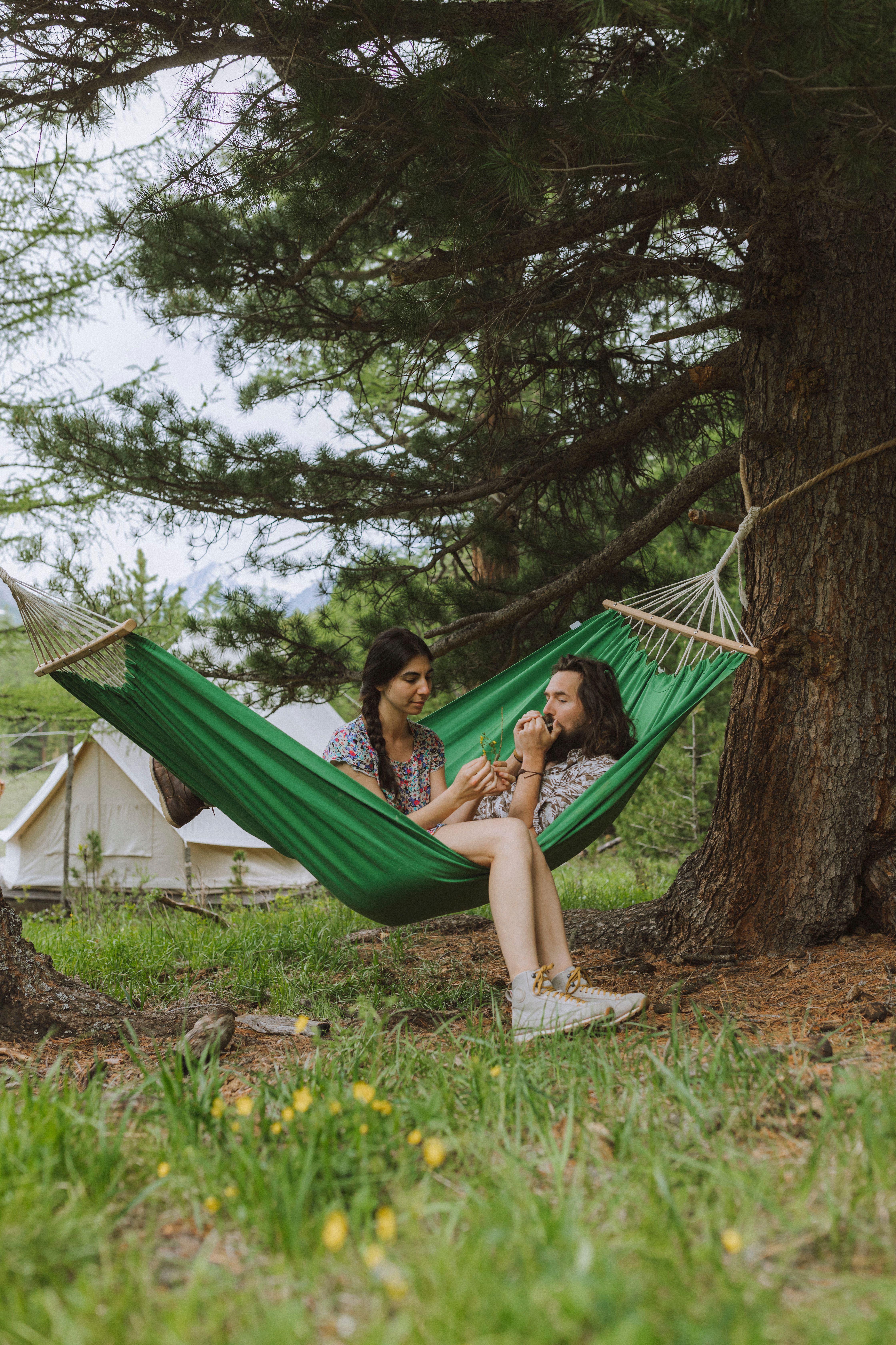 A Couple on a Hammock · Free Stock Photo