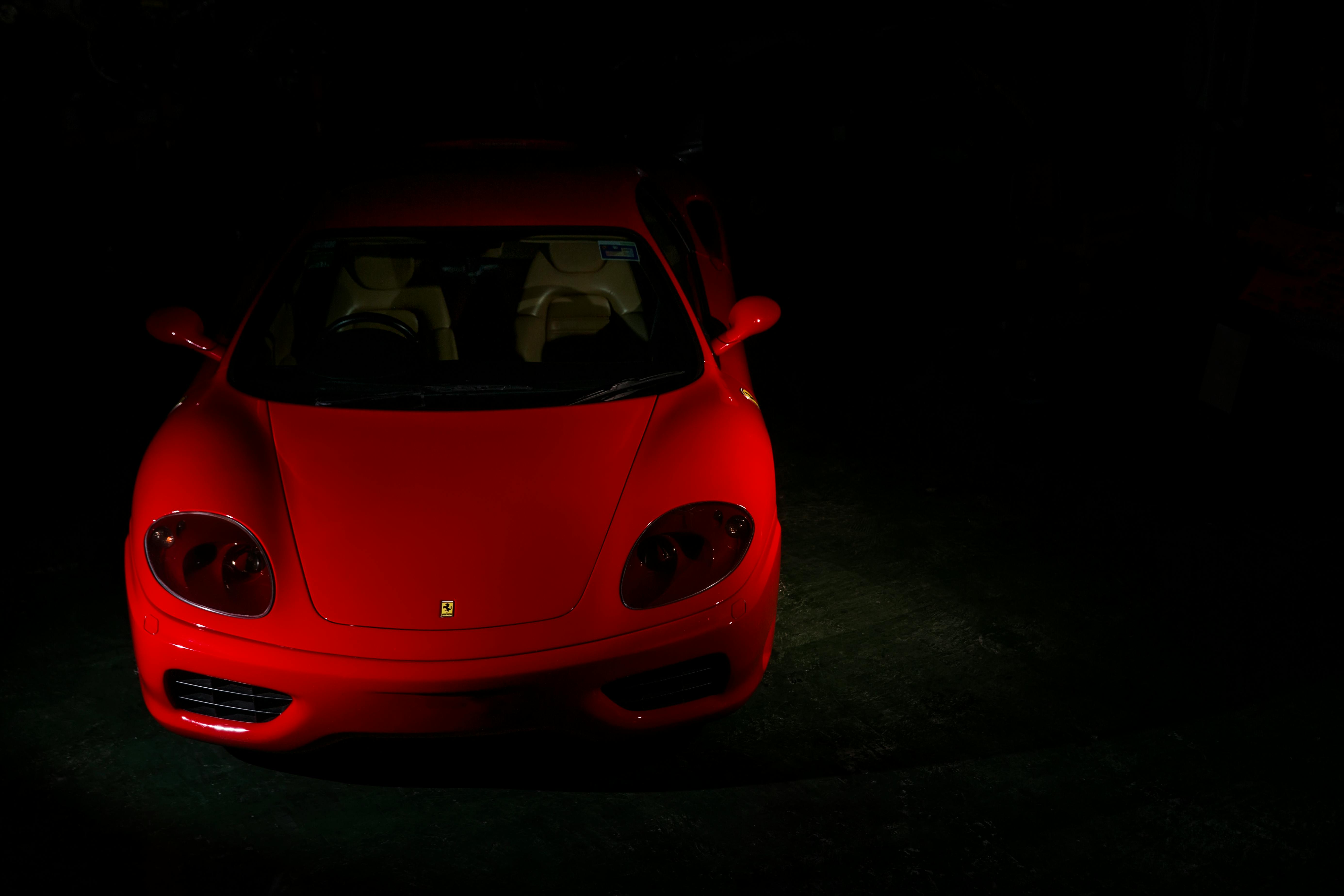 A Red Sports Car · Free Stock Photo