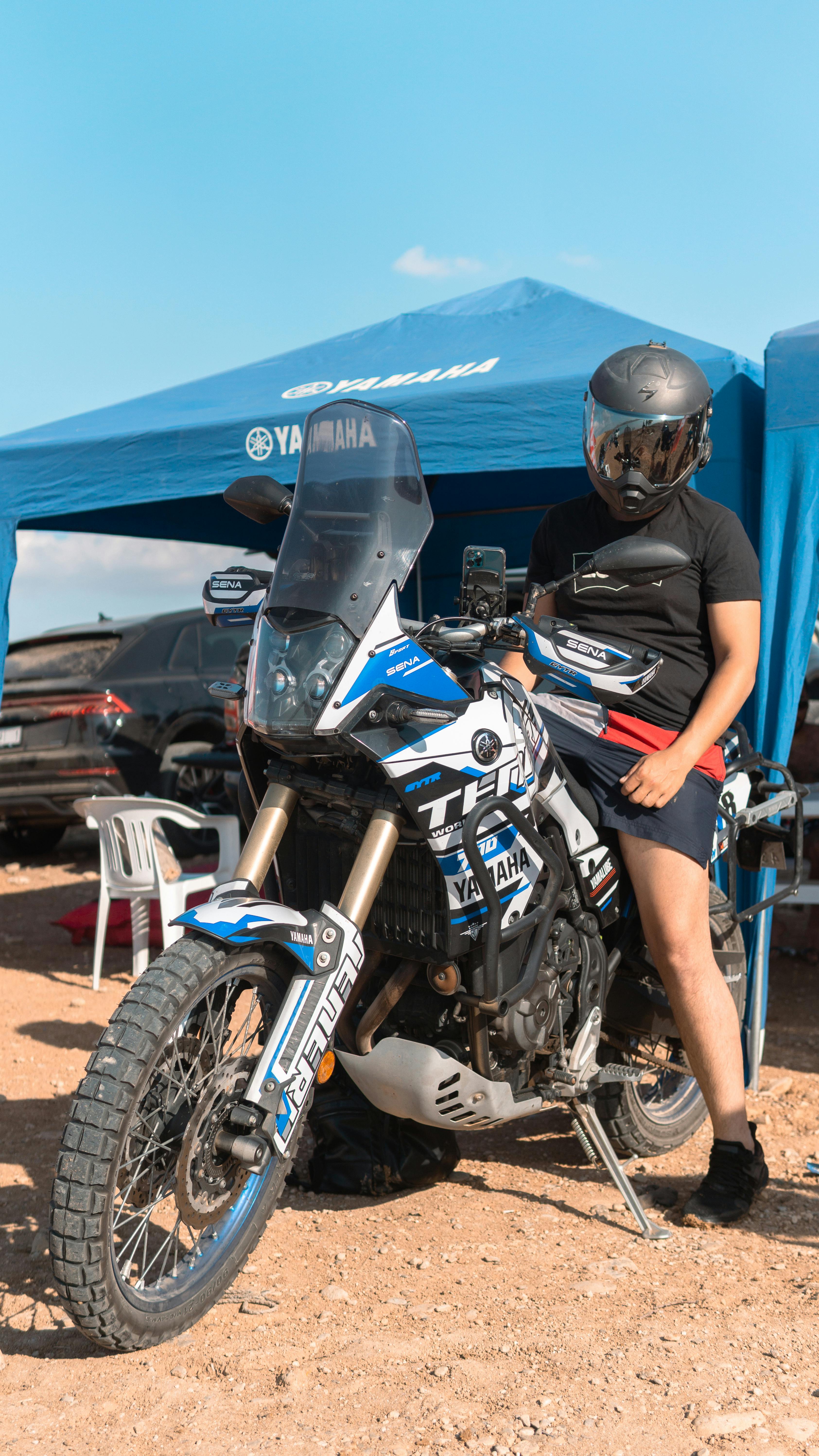 A Person Riding a Big Bike · Free Stock Photo
