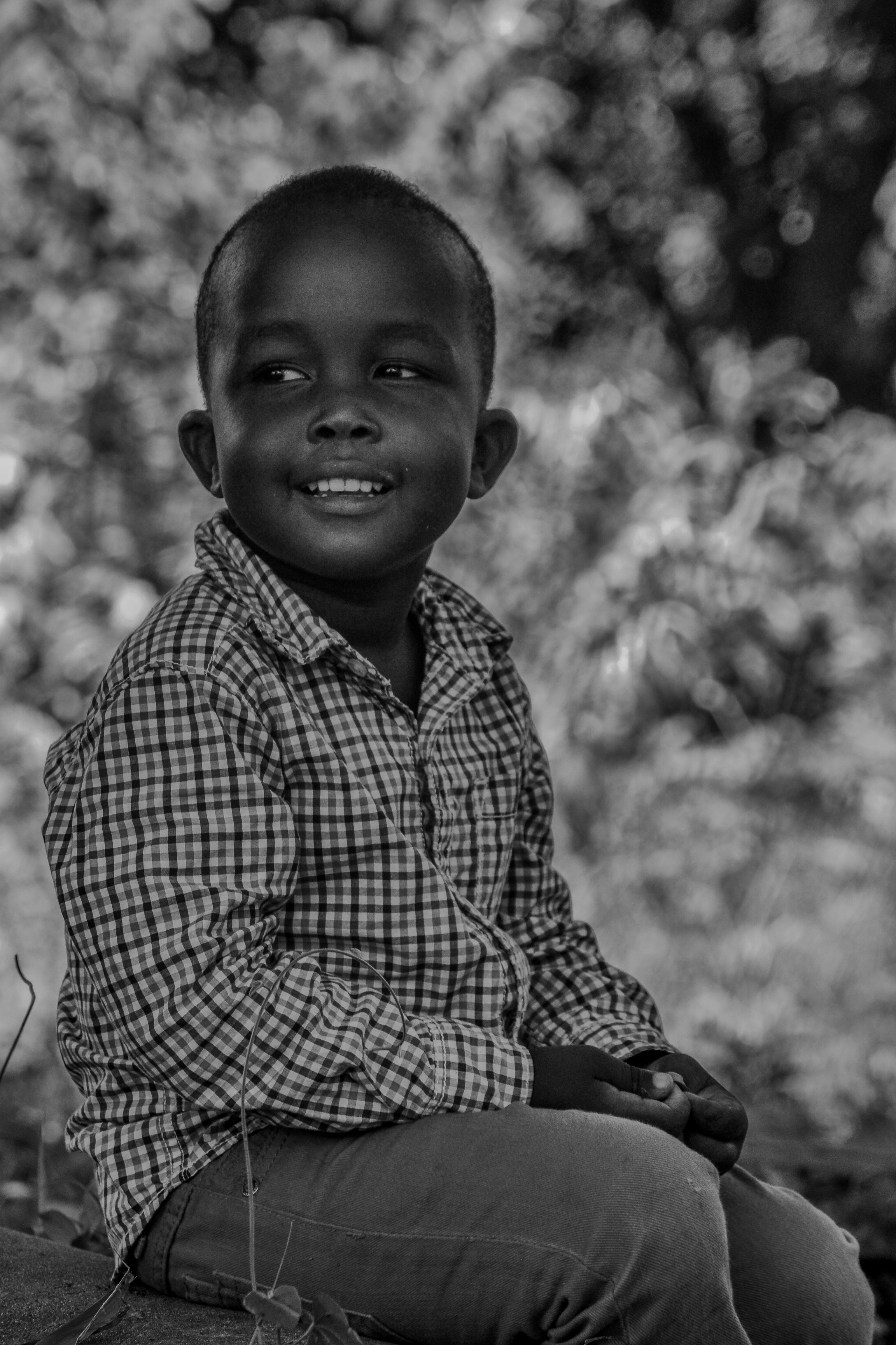 A Kid Smiling · Free Stock Photo