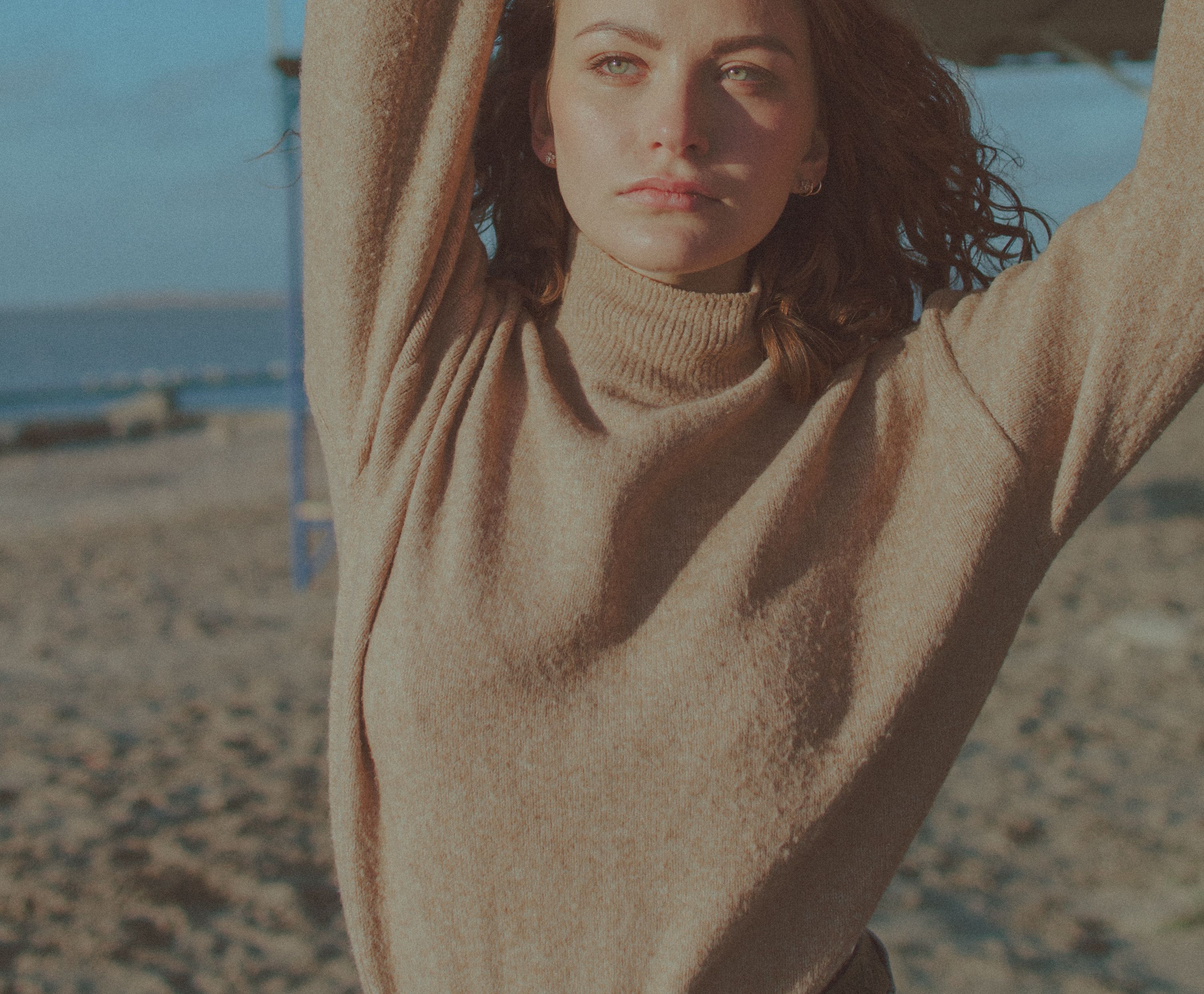 Woman Raising Arm · Free Stock Photo