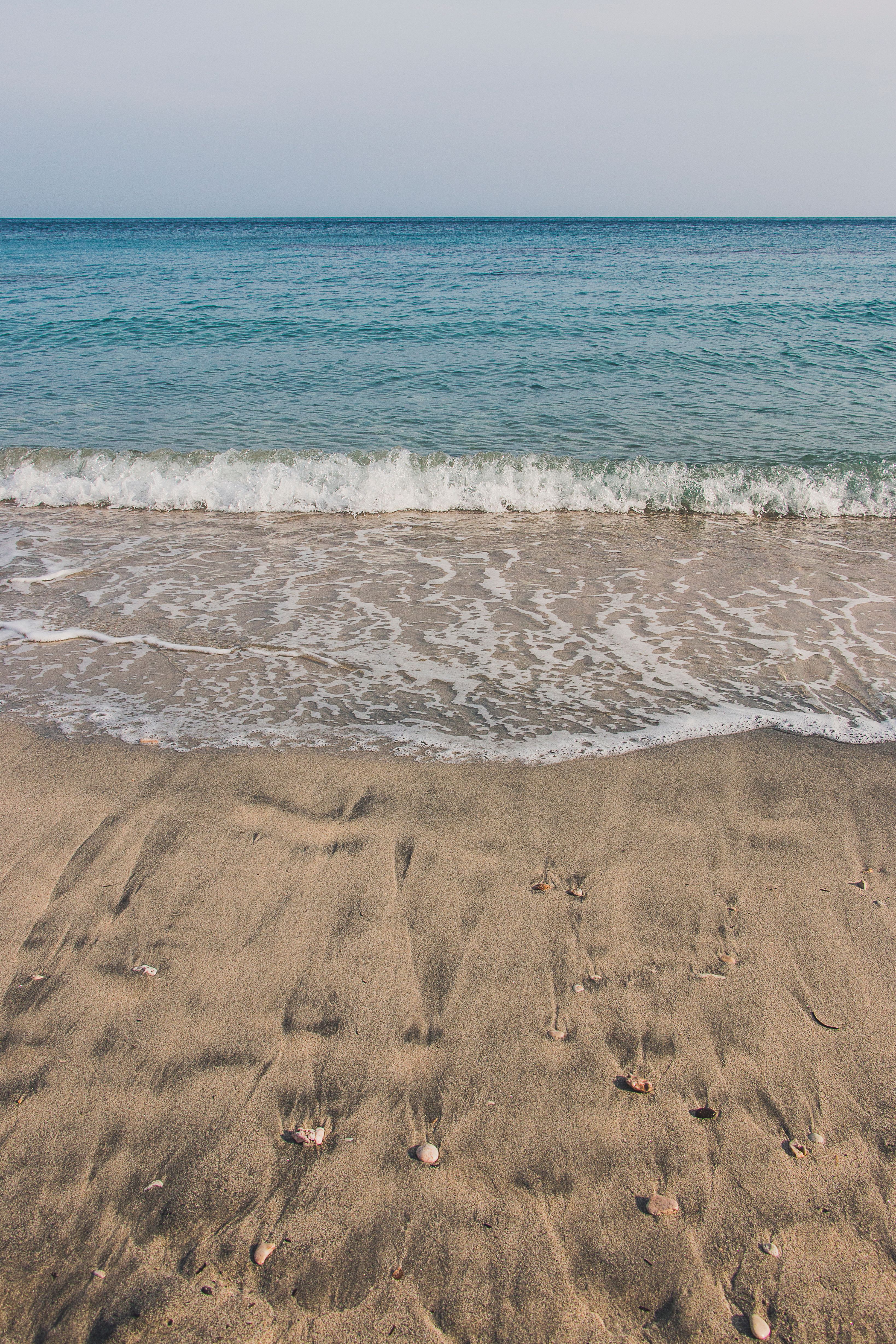 Wet Sand on Shore · Free Stock Photo