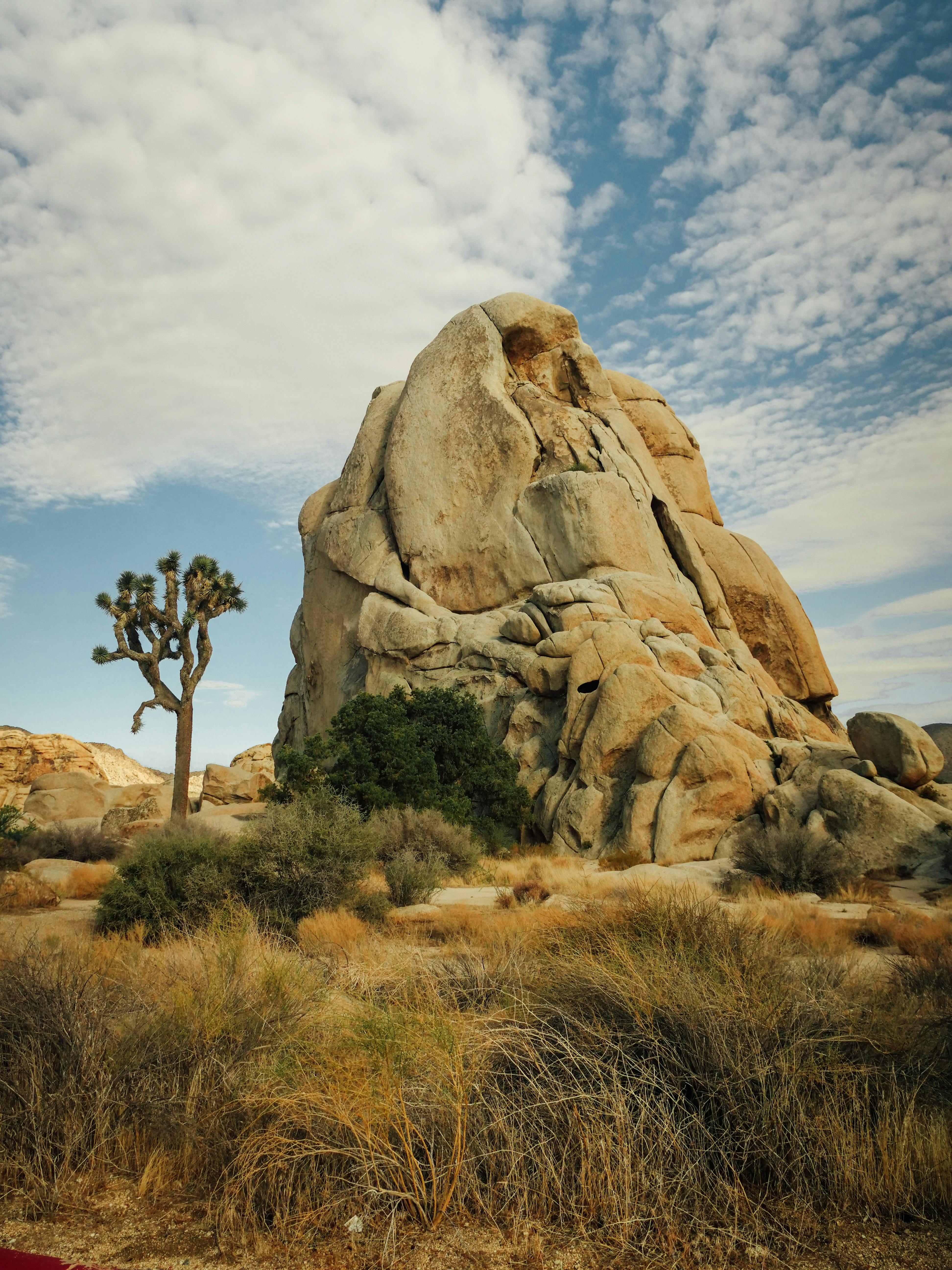 Brown Rock Formation Under Blue Sky · Free Stock Photo