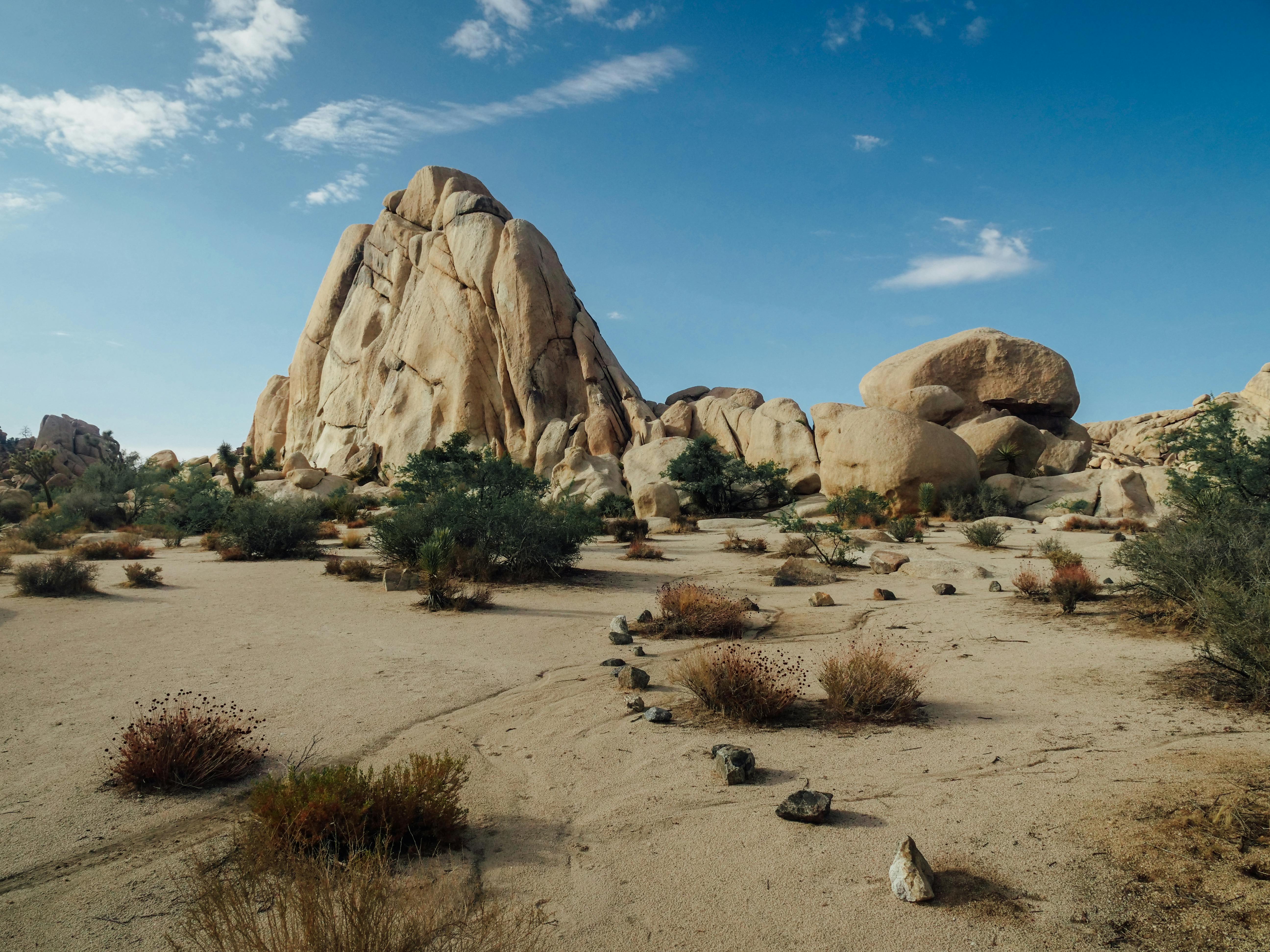 Big Rock Formations in Joshua Tree National Park · Free Stock Photo
