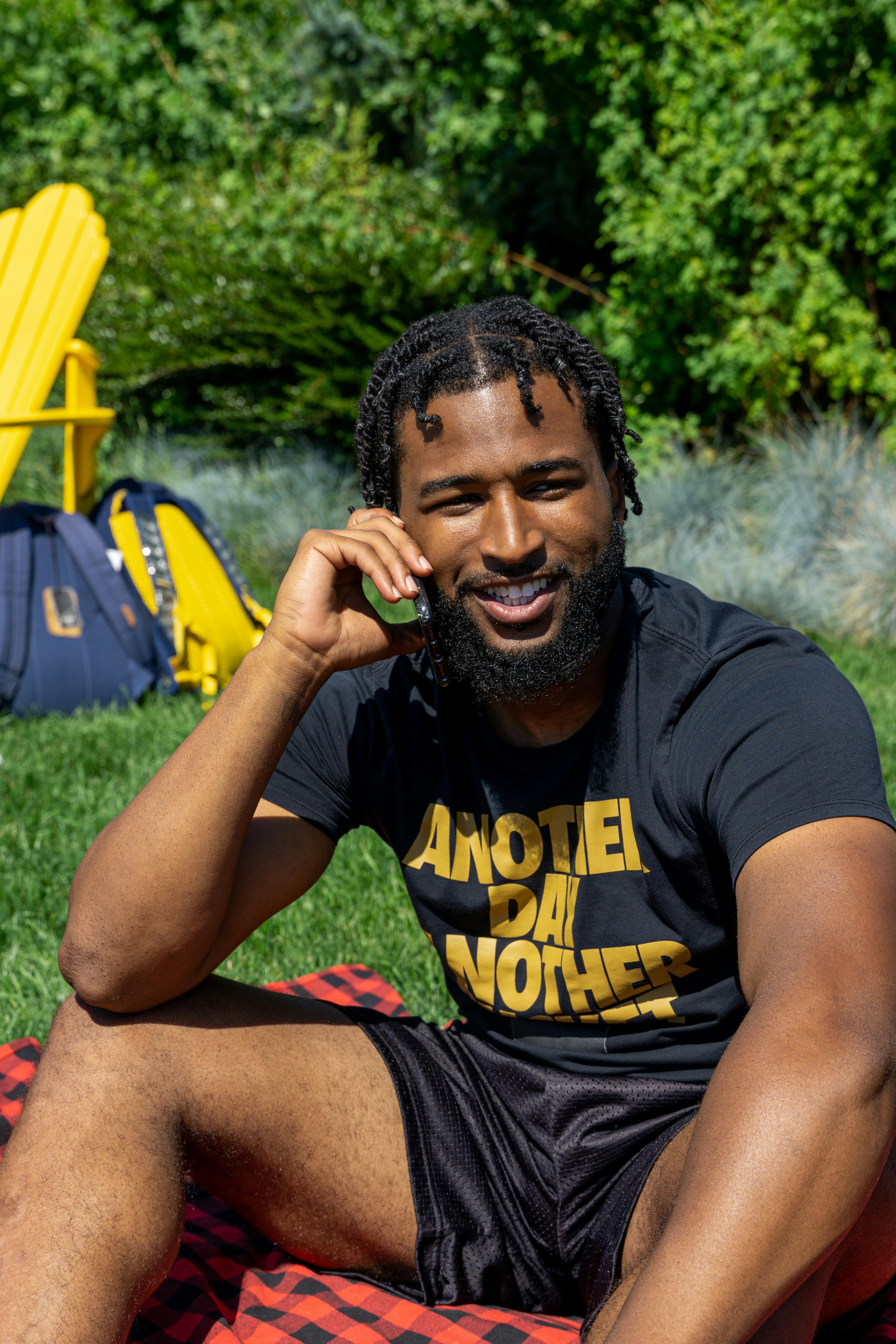 Man Wearing Black Polo Shirt · Free Stock Photo