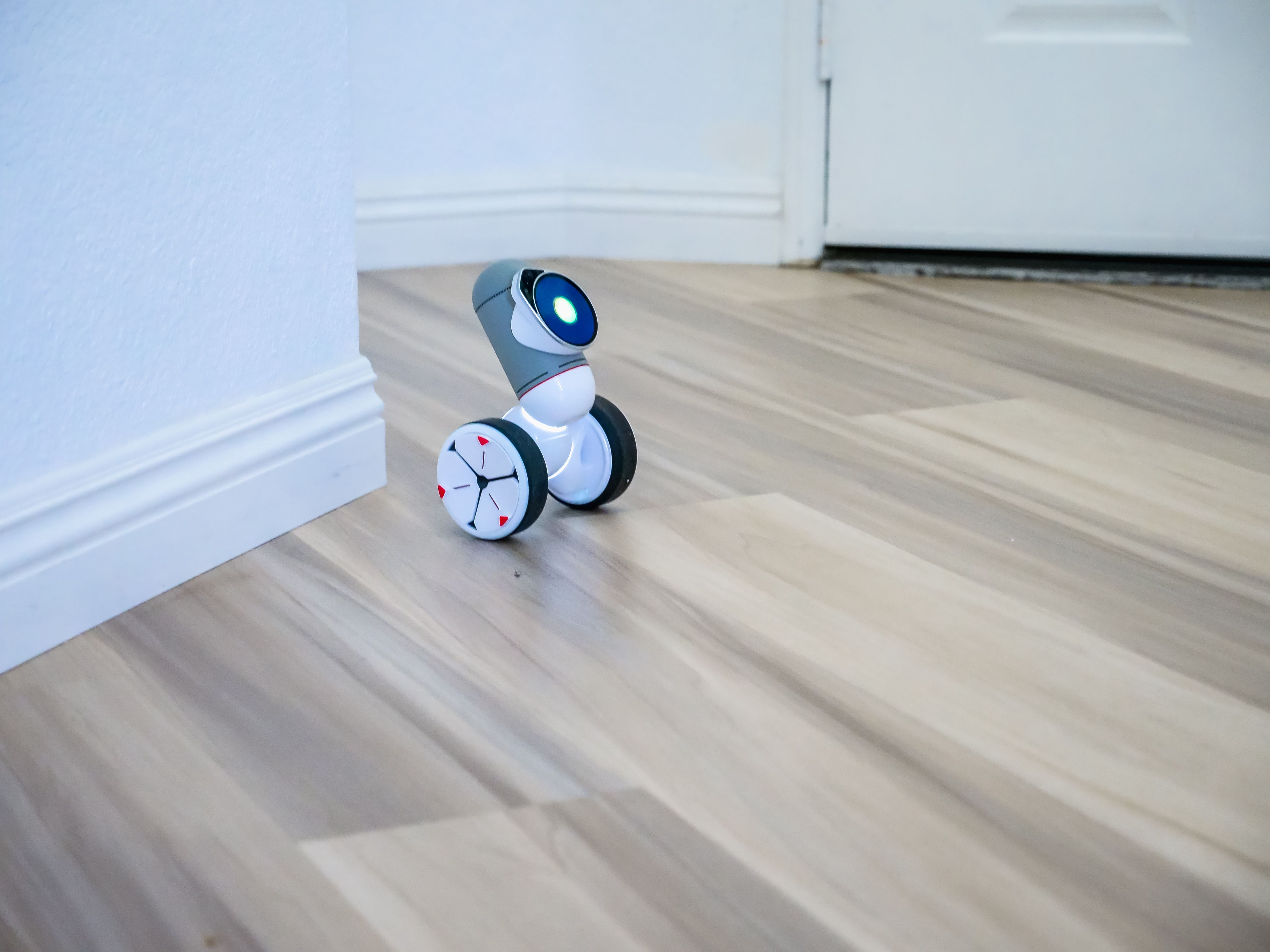 A Wheeled Clicbot on a Floor · Free Stock Photo