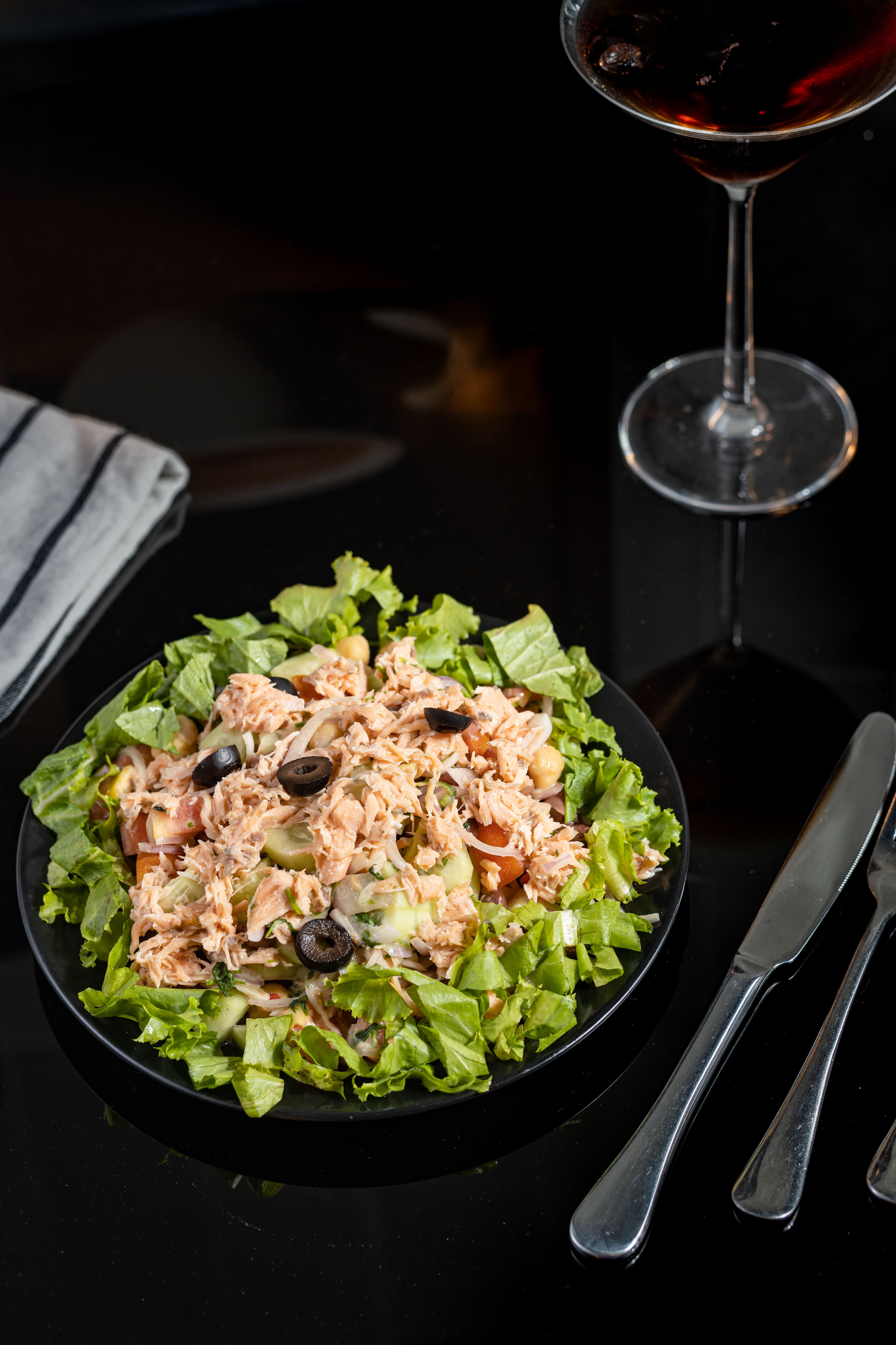 A Vegetable Salad on a Ceramic Bowl · Free Stock Photo