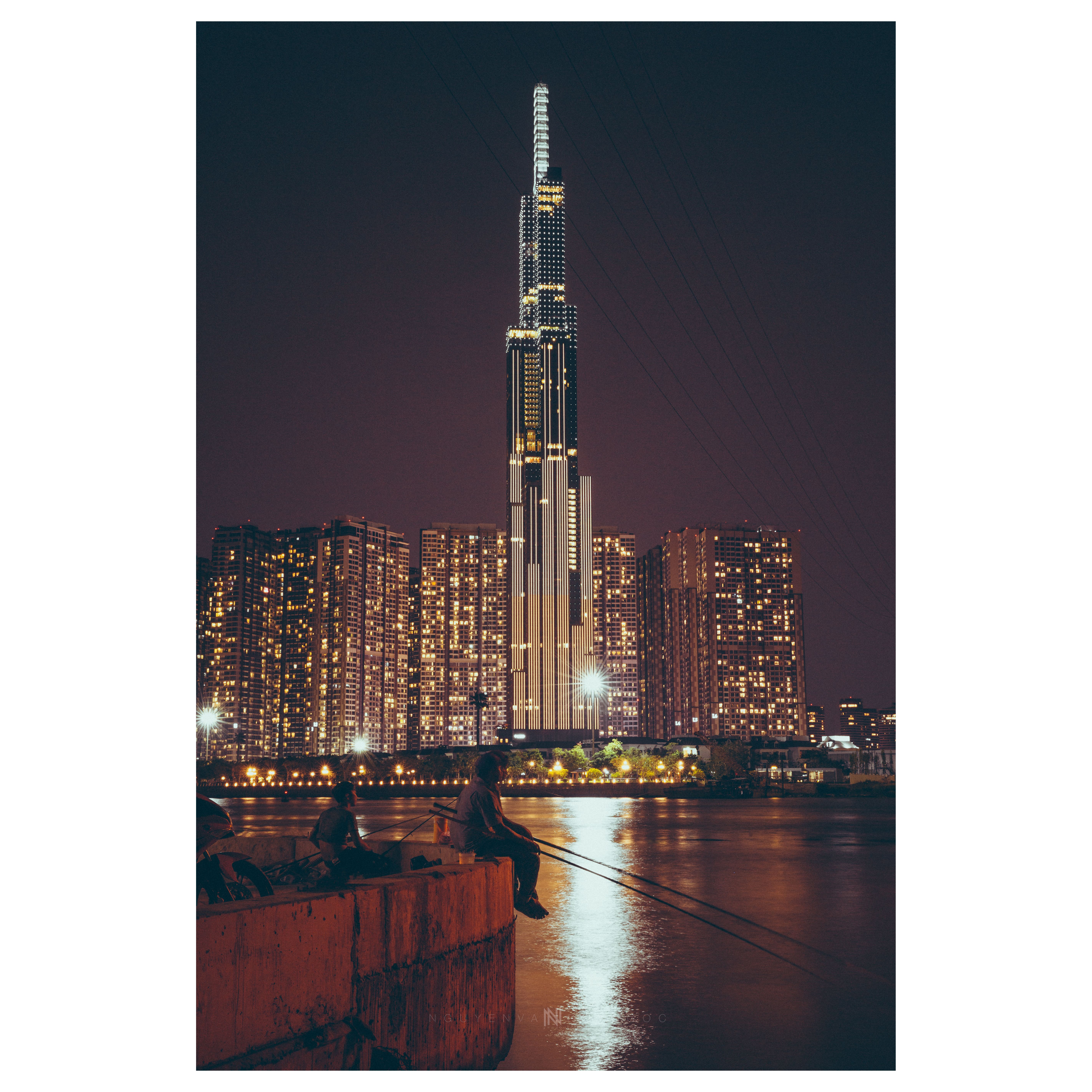 City Skyline during Night Time · Free Stock Photo