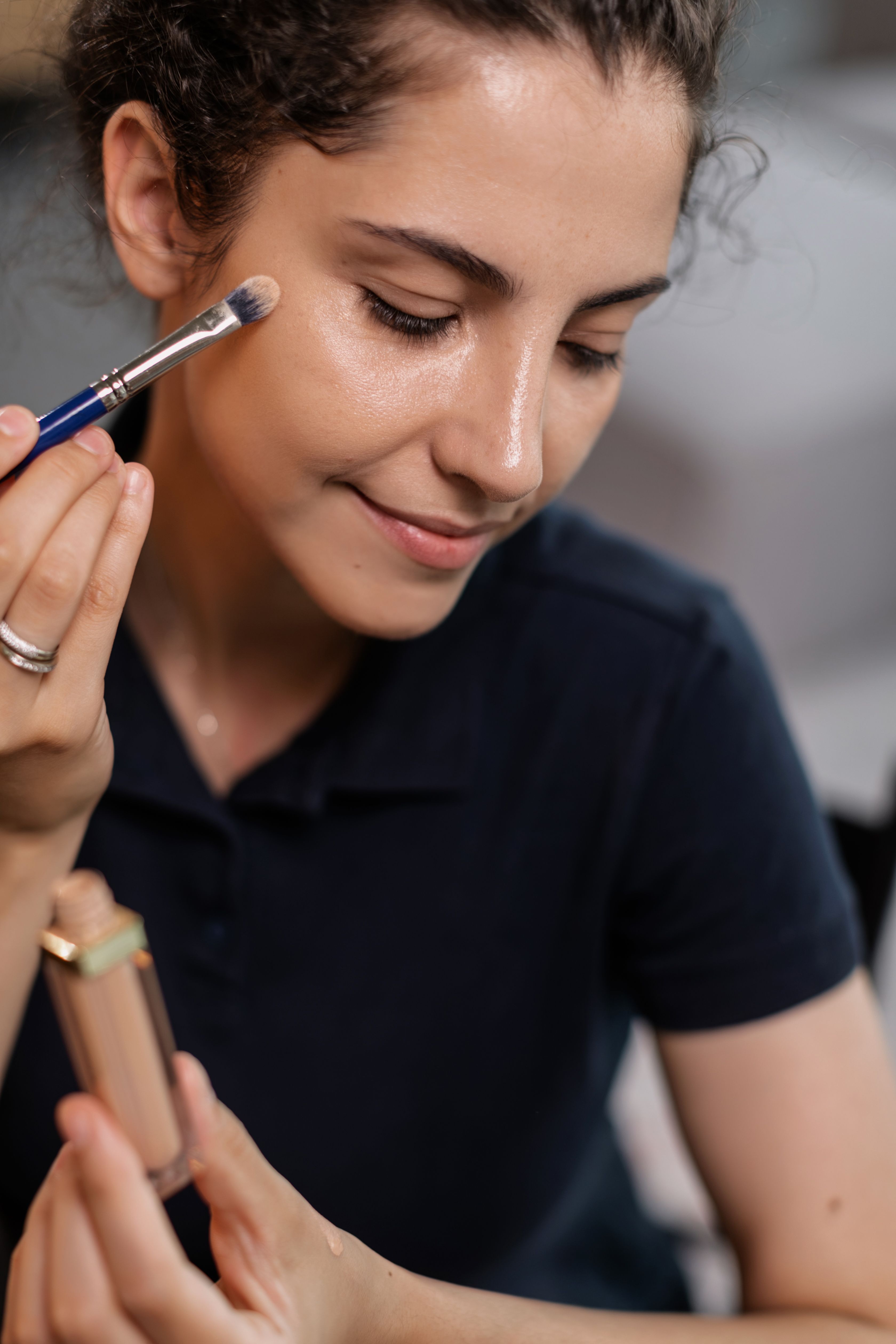 Person Holding A Blush On · Free Stock Photo