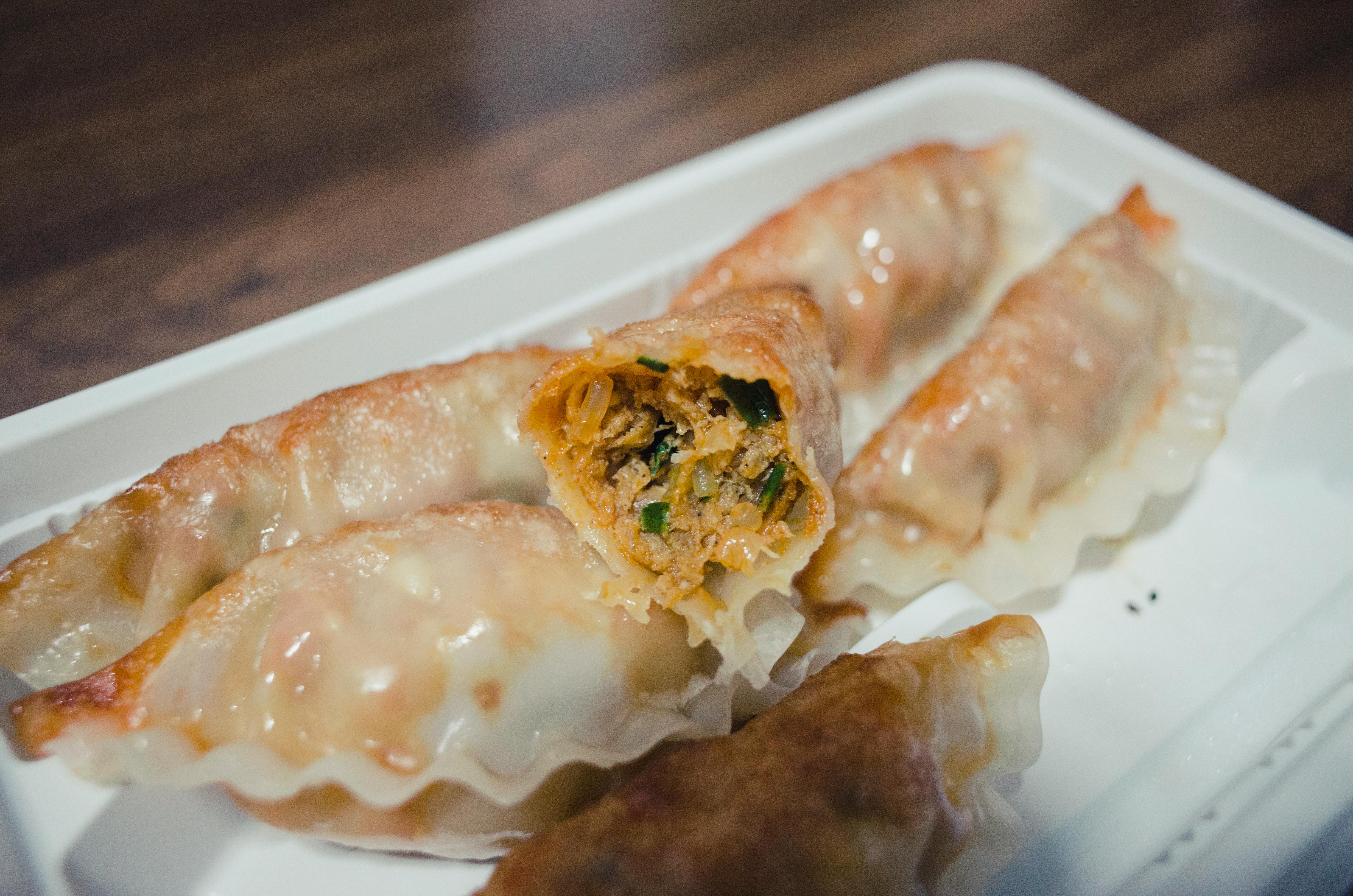 Close-up shot of Dumplings · Free Stock Photo