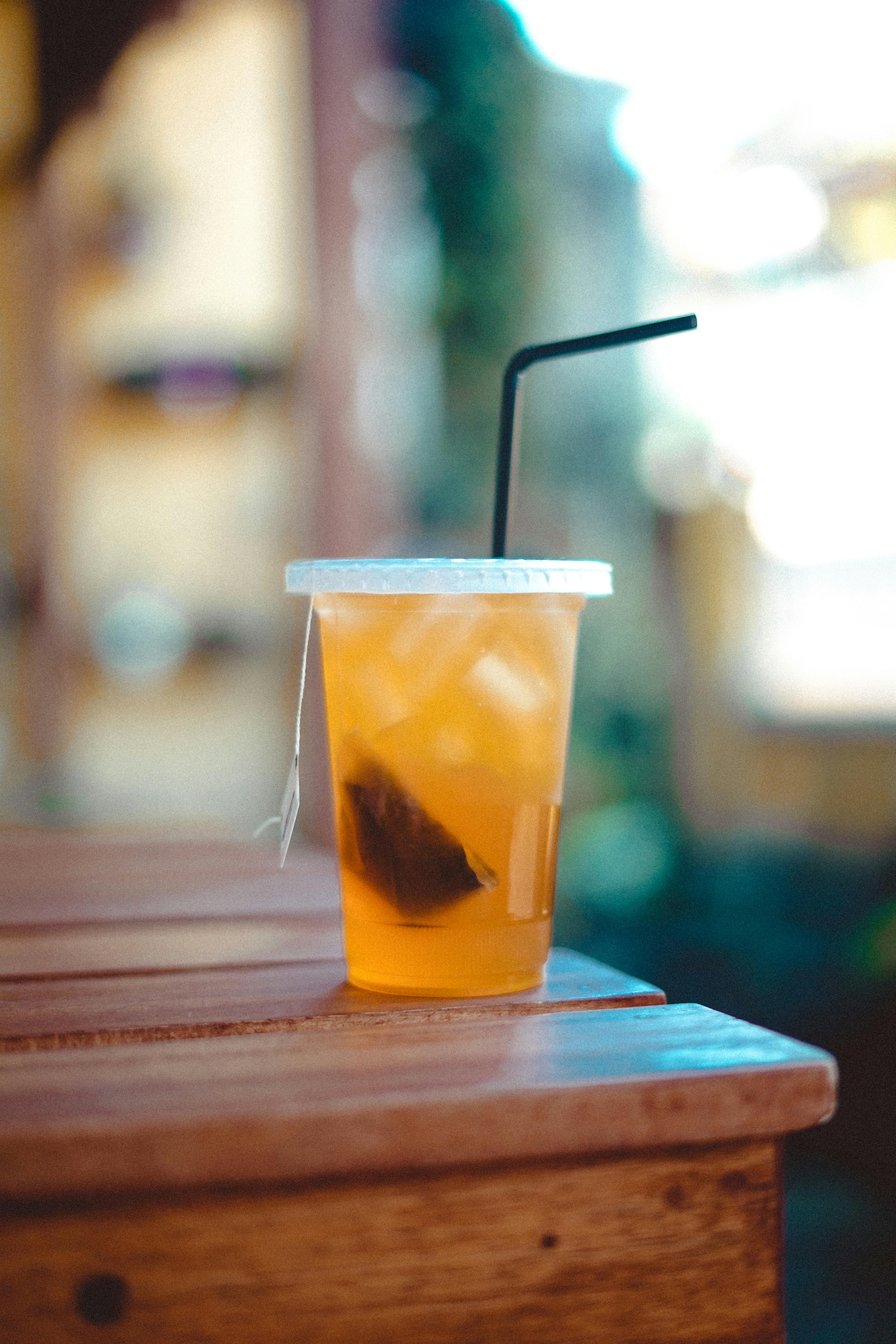 An Icee Tea Drink in a Disposable Cup · Free Stock Photo
