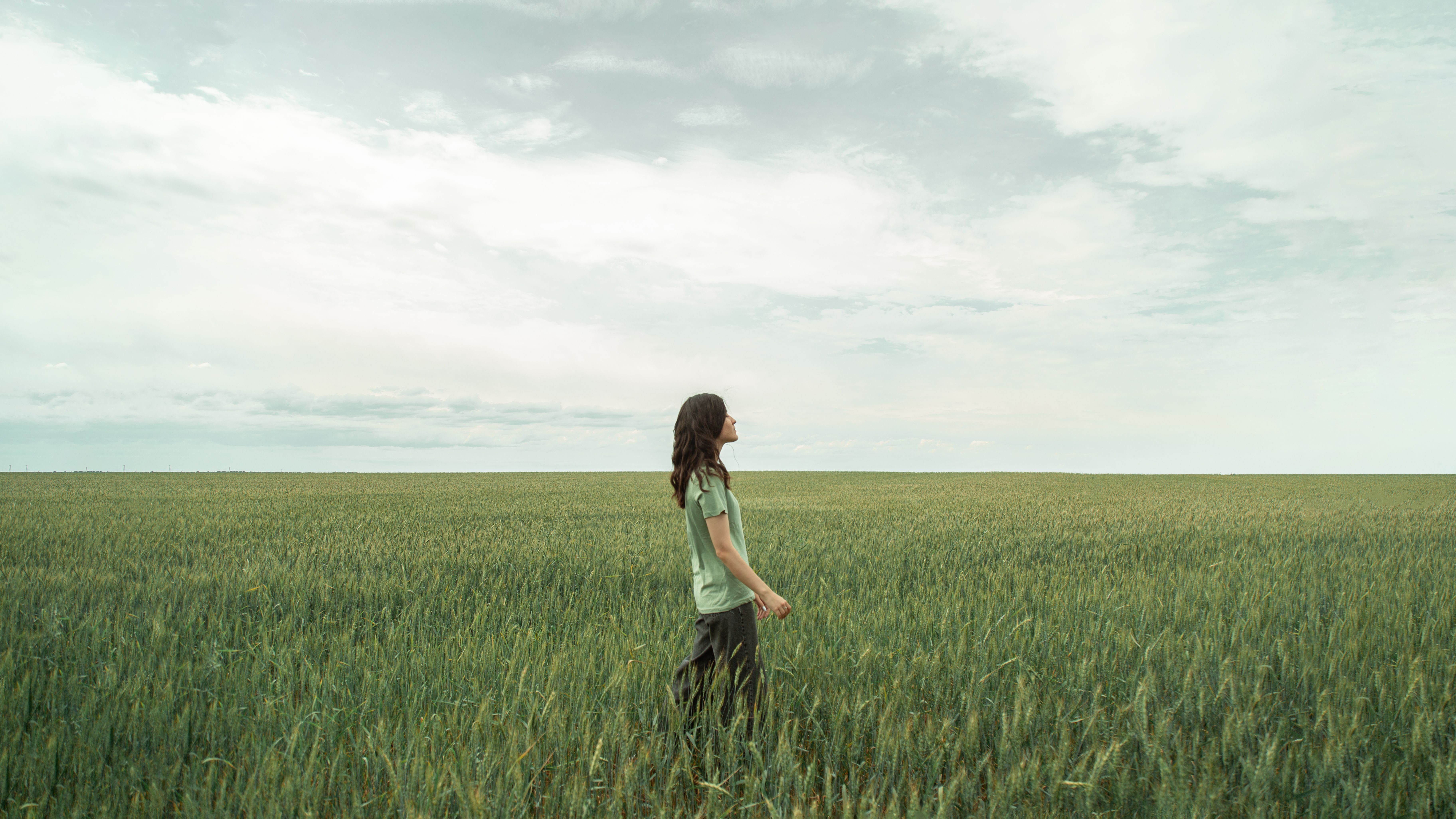 Person In The Field · Free Stock Photo