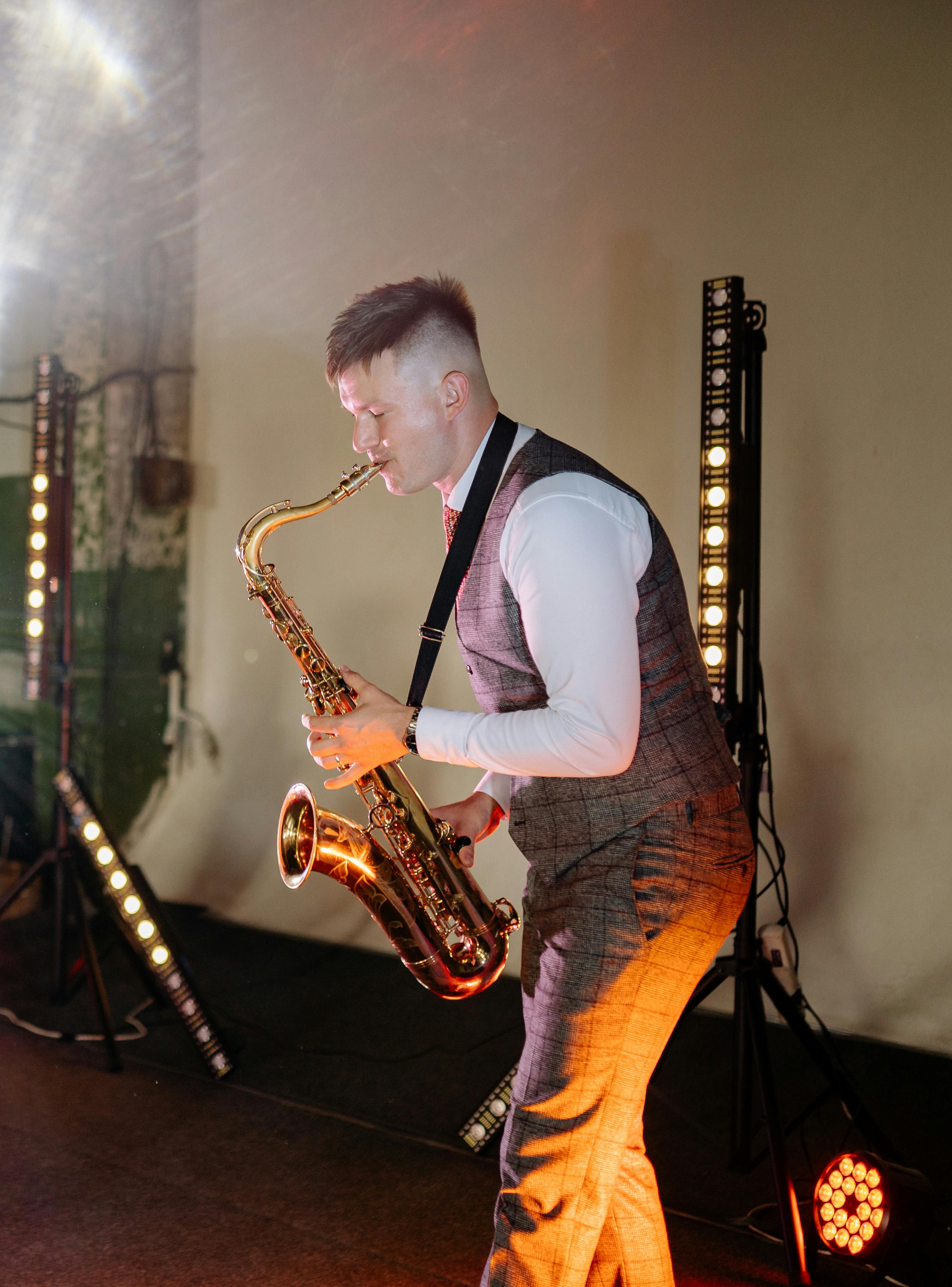 Man Playing Saxophone · Free Stock Photo