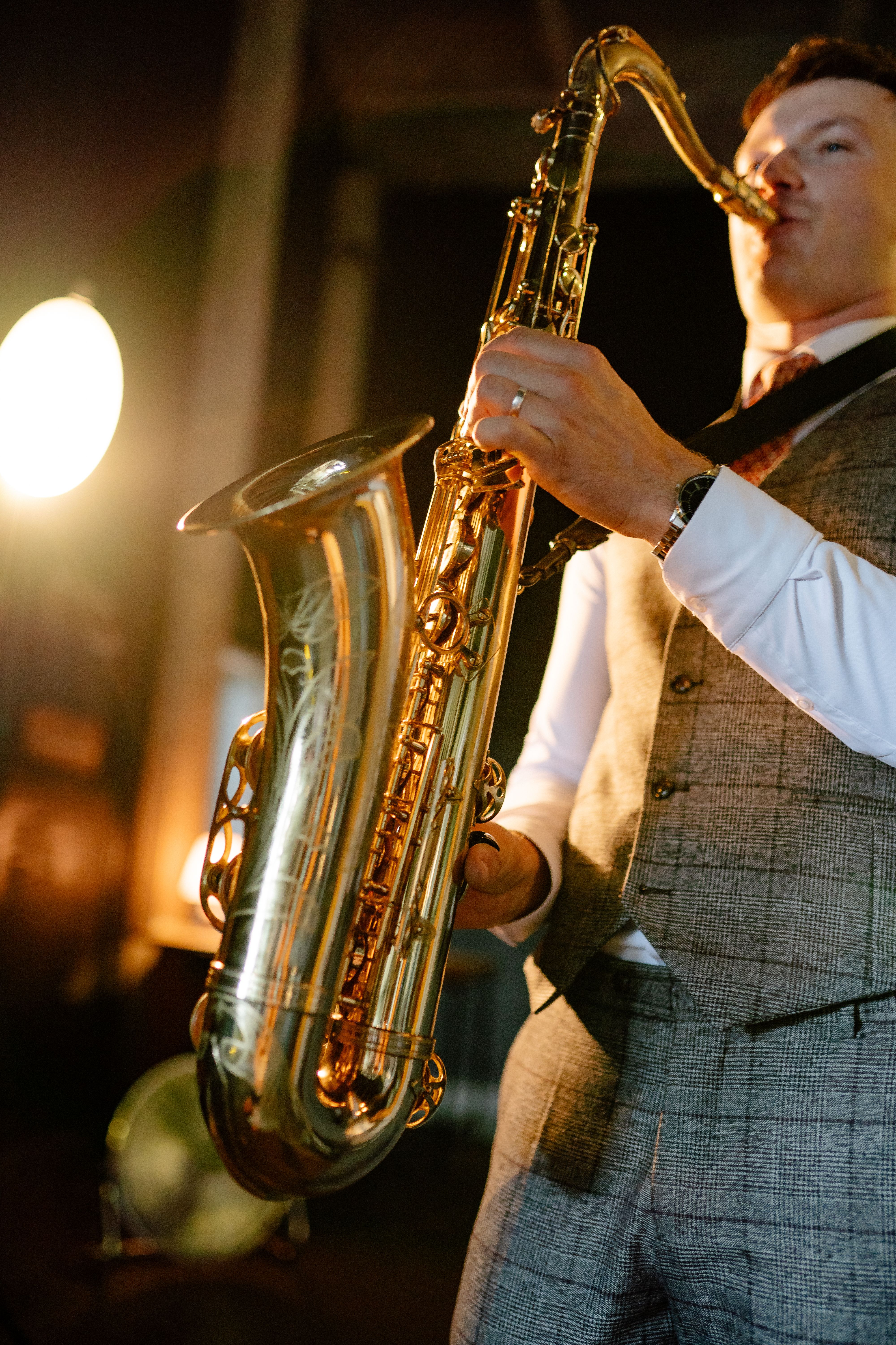 Saxophone Player Dark Back Ground Photos, Download The BEST Free ...