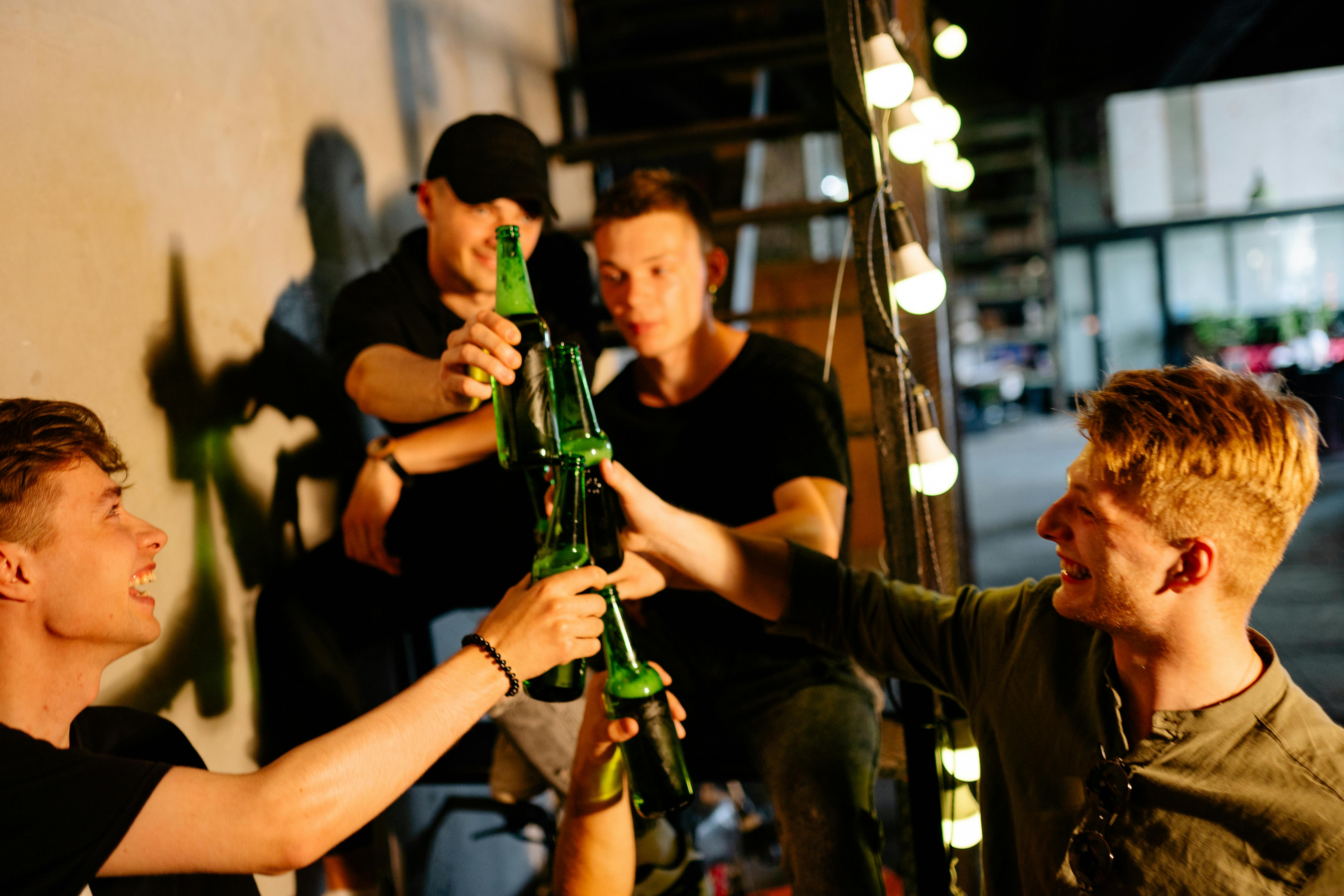 Group of People Making Toast · Free Stock Photo