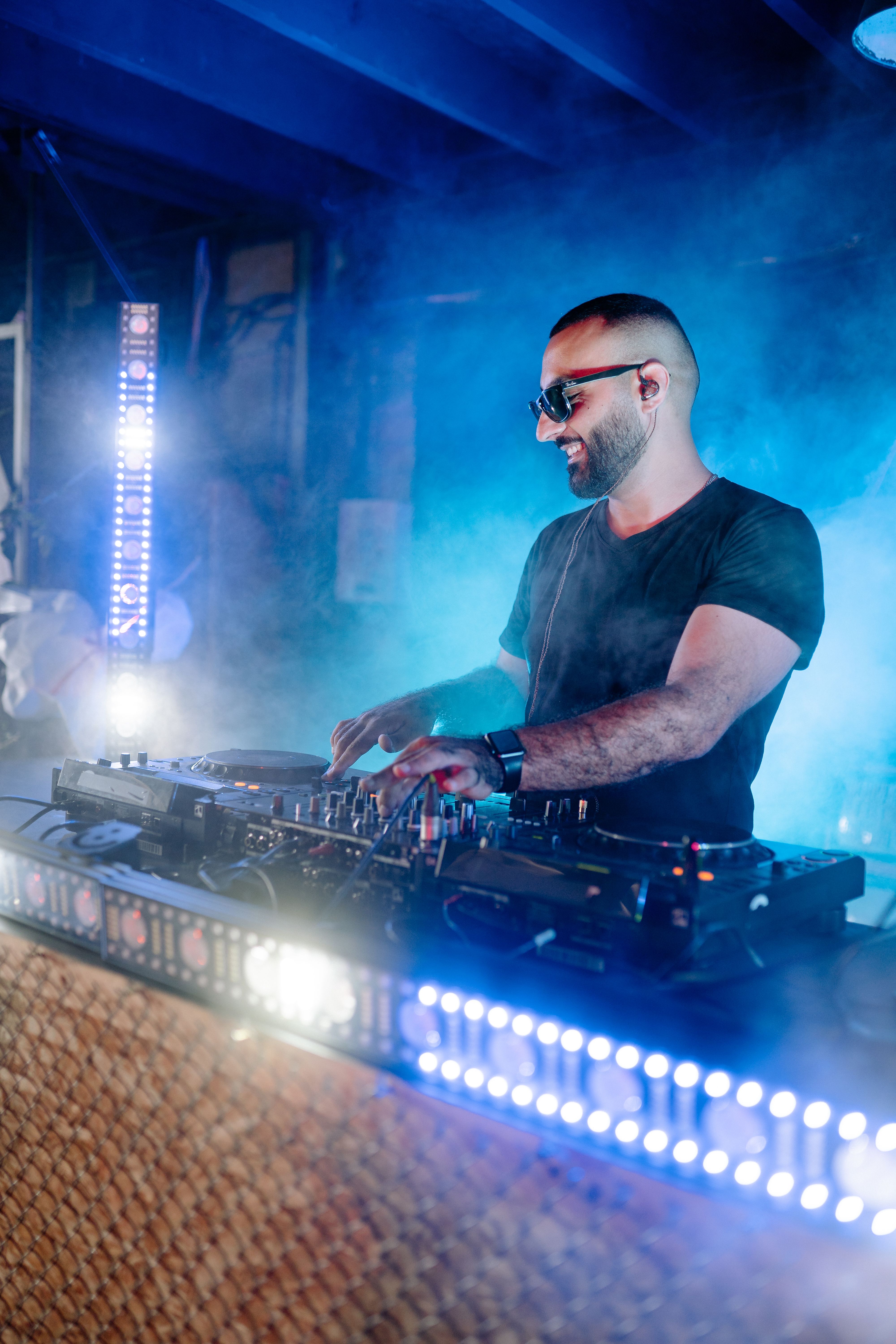 Man Playing Dj Mixer · Free Stock Photo