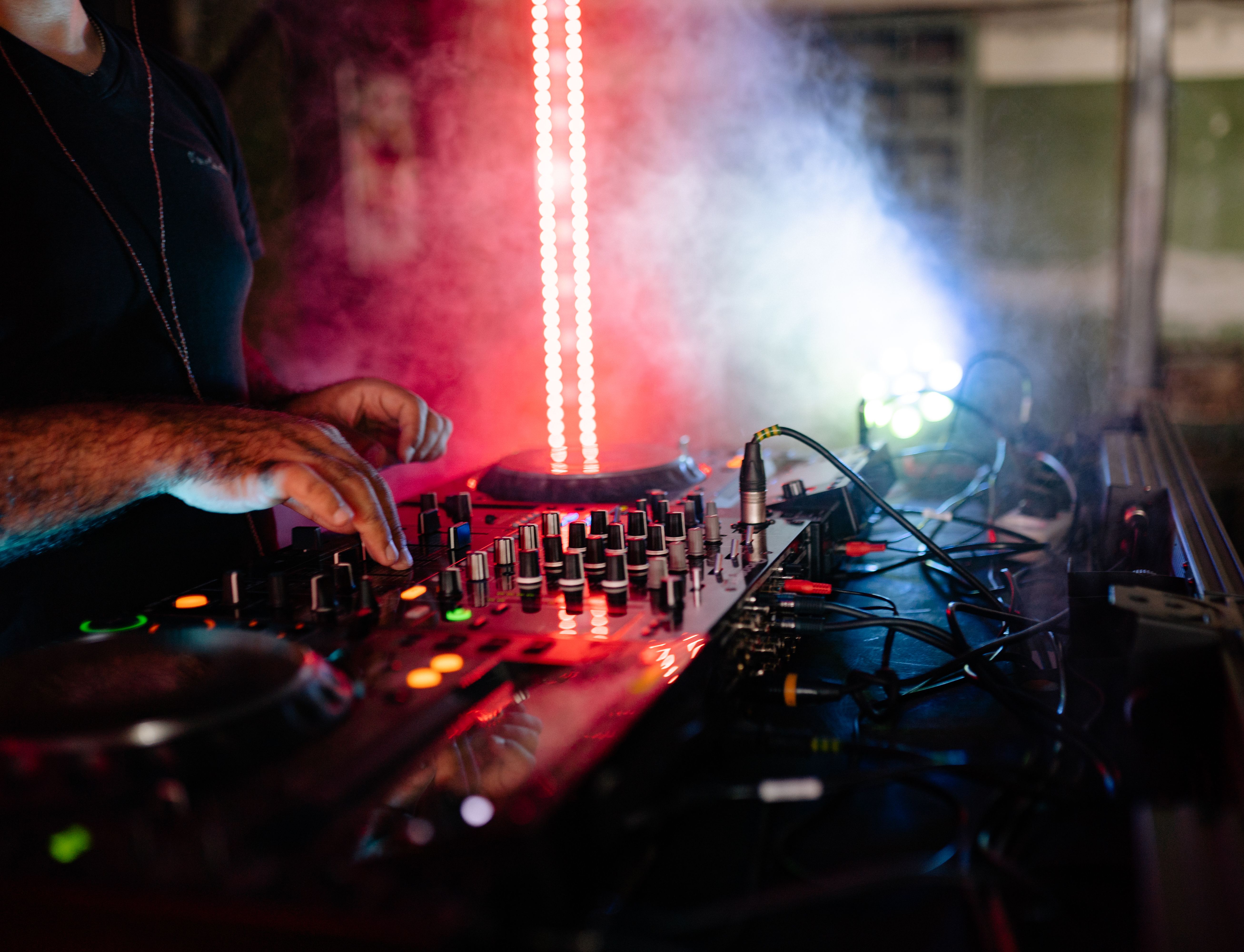 Person Playing Dj Mixer · Free Stock Photo