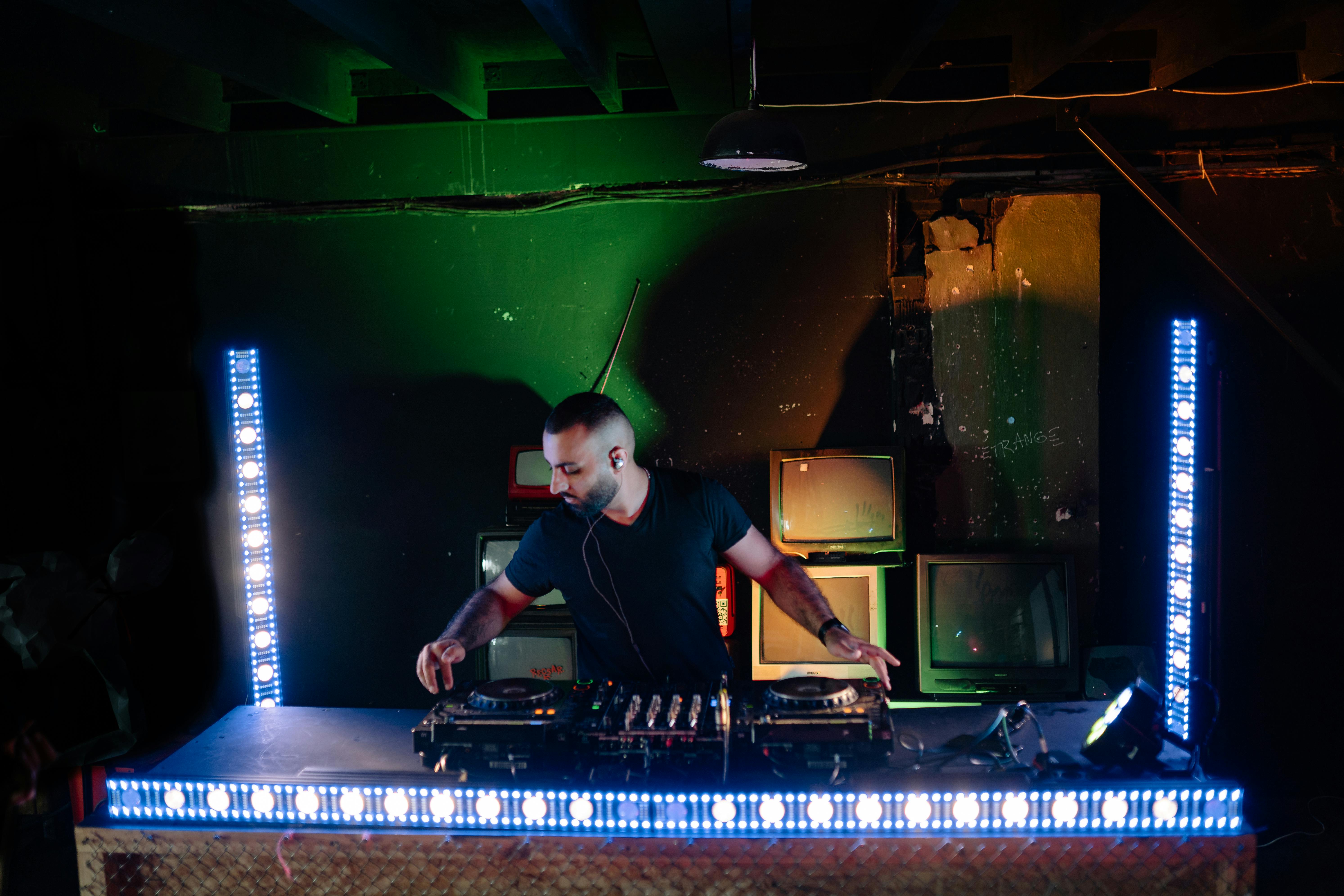 People Hanging Out Inside a Disco · Free Stock Photo