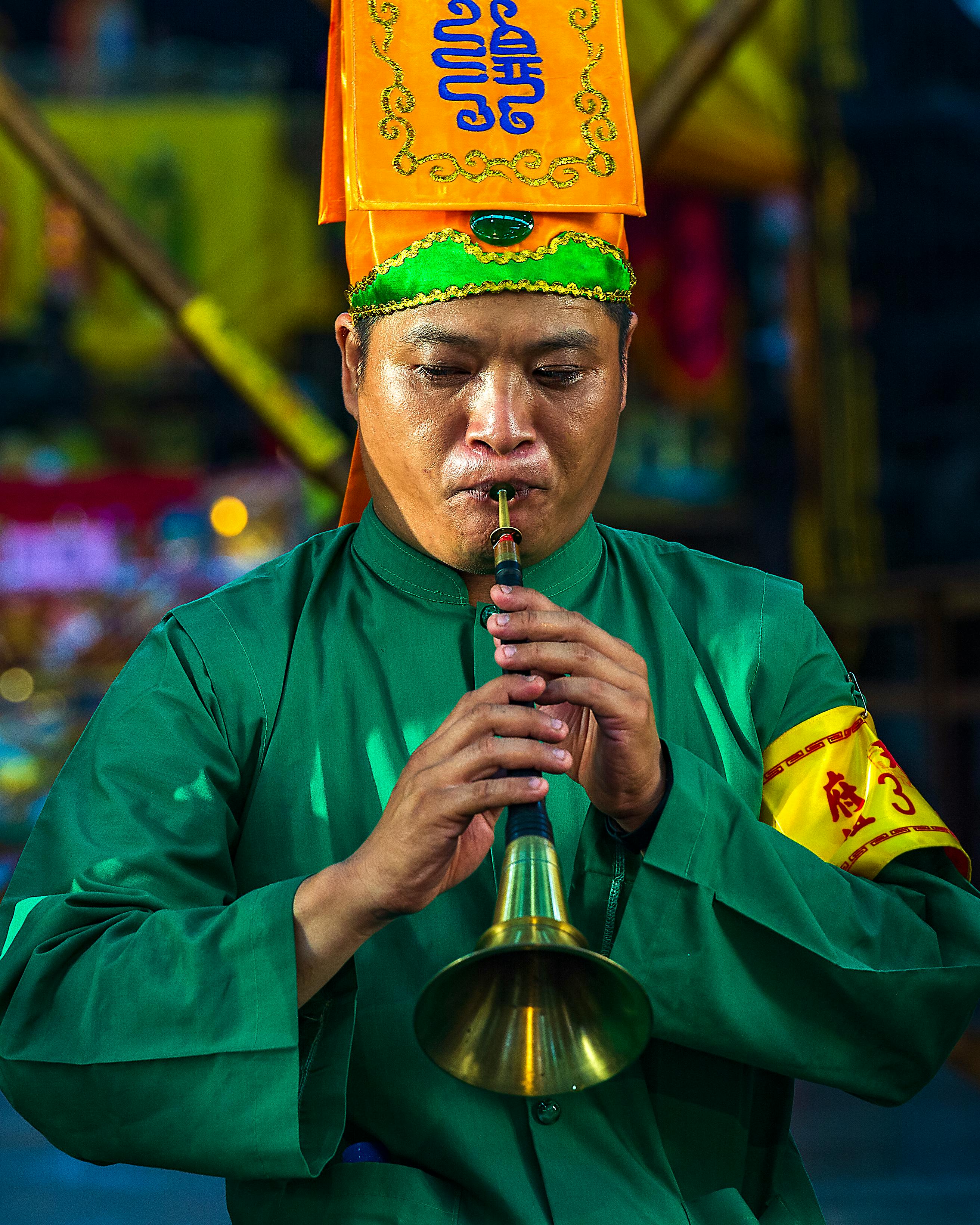 Man during Christmas Performance · Free Stock Photo