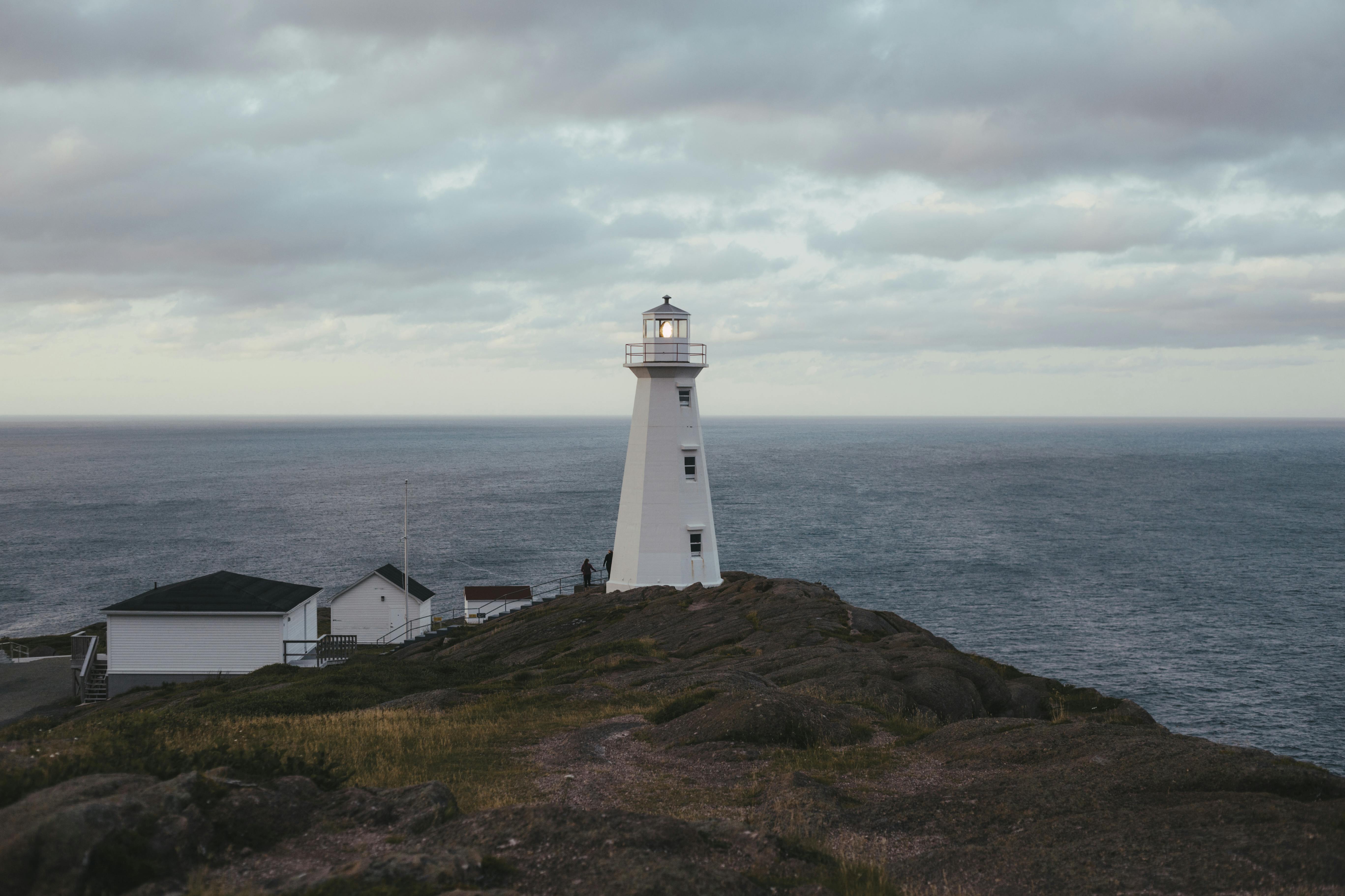 A Lighthouse by the Sea · Free Stock Photo