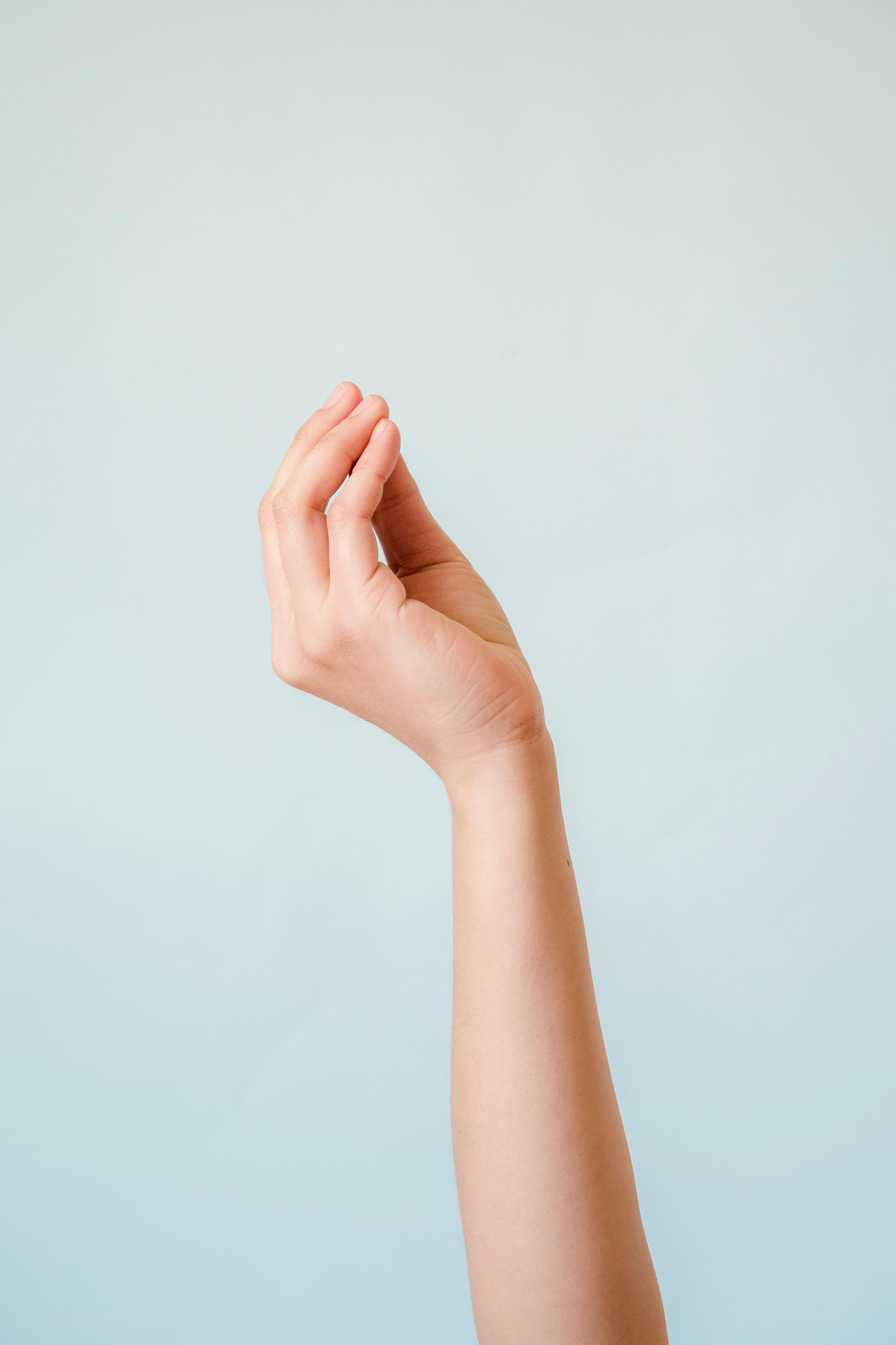 A Person Doing Sign Language · Free Stock Photo