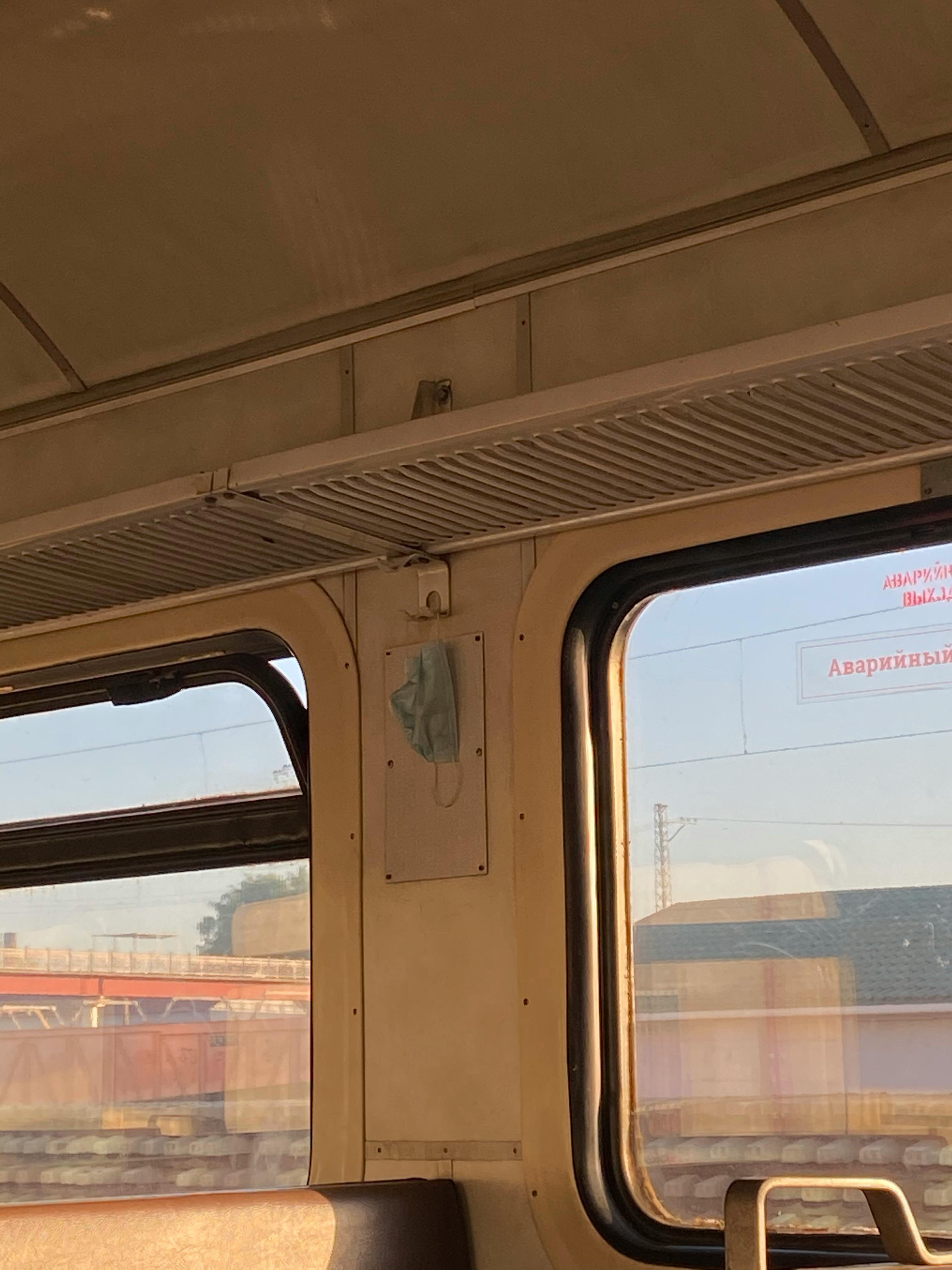 Glass Windows of a Train · Free Stock Photo