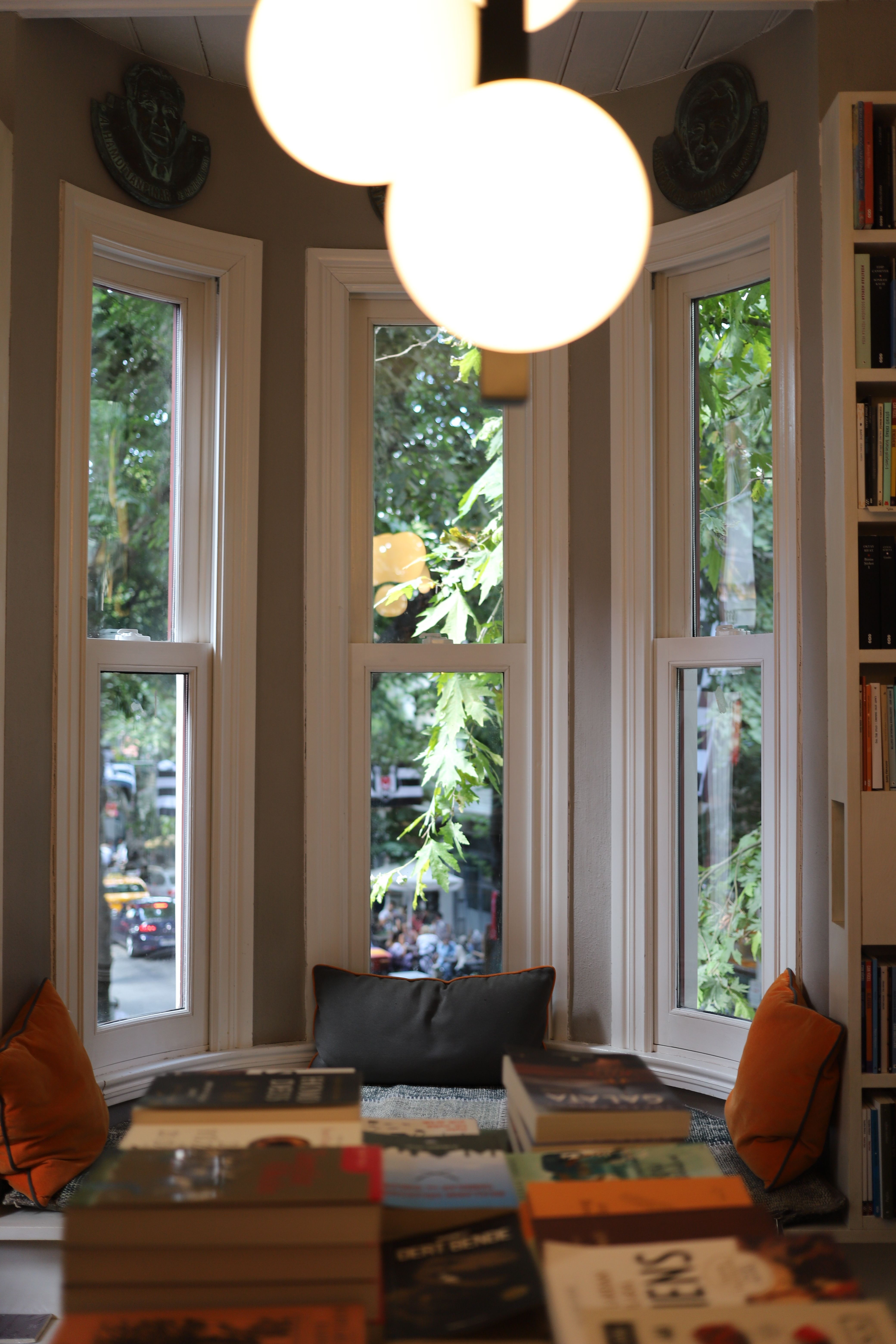 Beautiful View from a Big Window in a Luxurious House · Free Stock Photo
