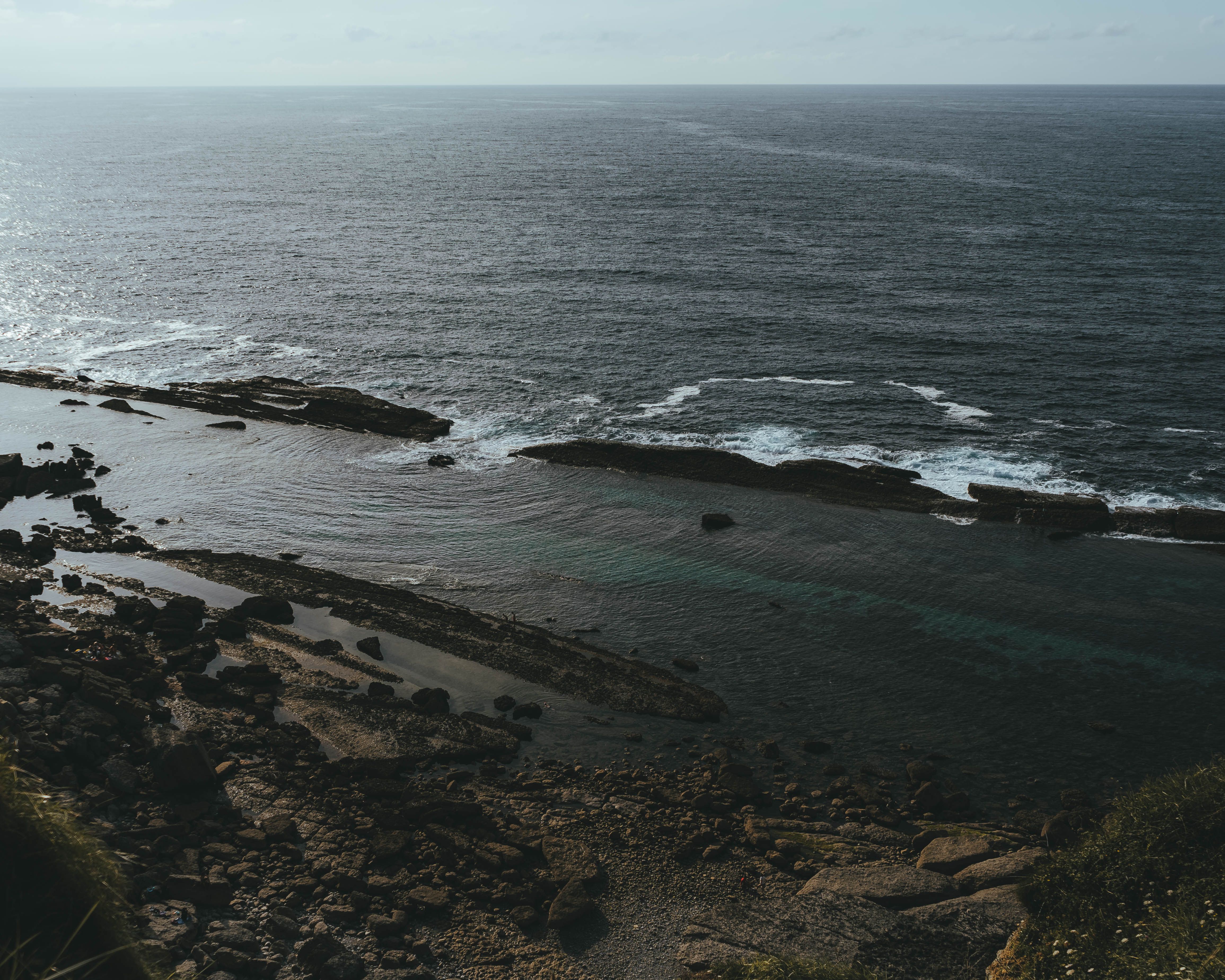 Aerial Photography of the Sea · Free Stock Photo