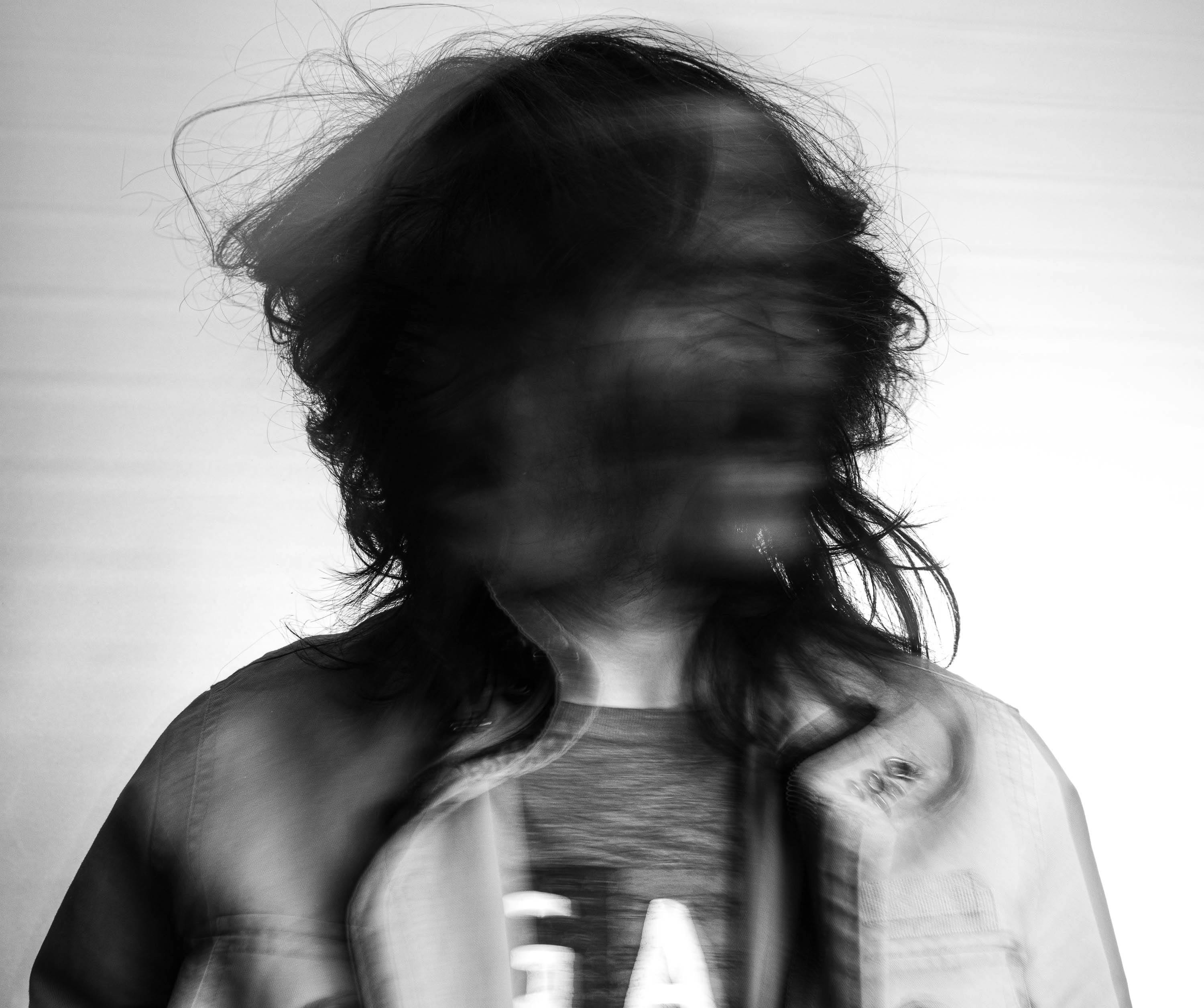 Grayscale Photo of a Person · Free Stock Photo