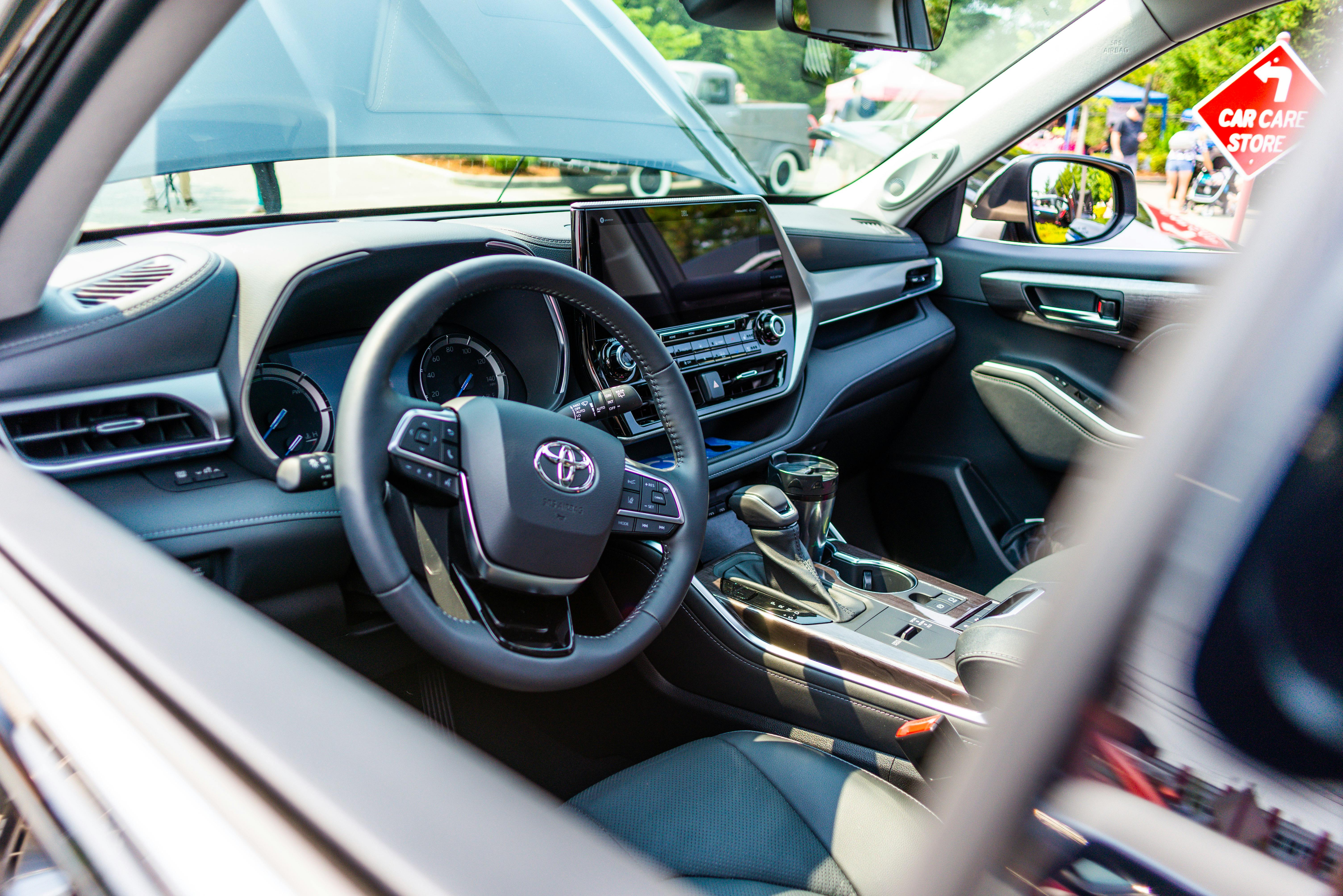 Interior of a Modern Toyota Vehicle · Free Stock Photo