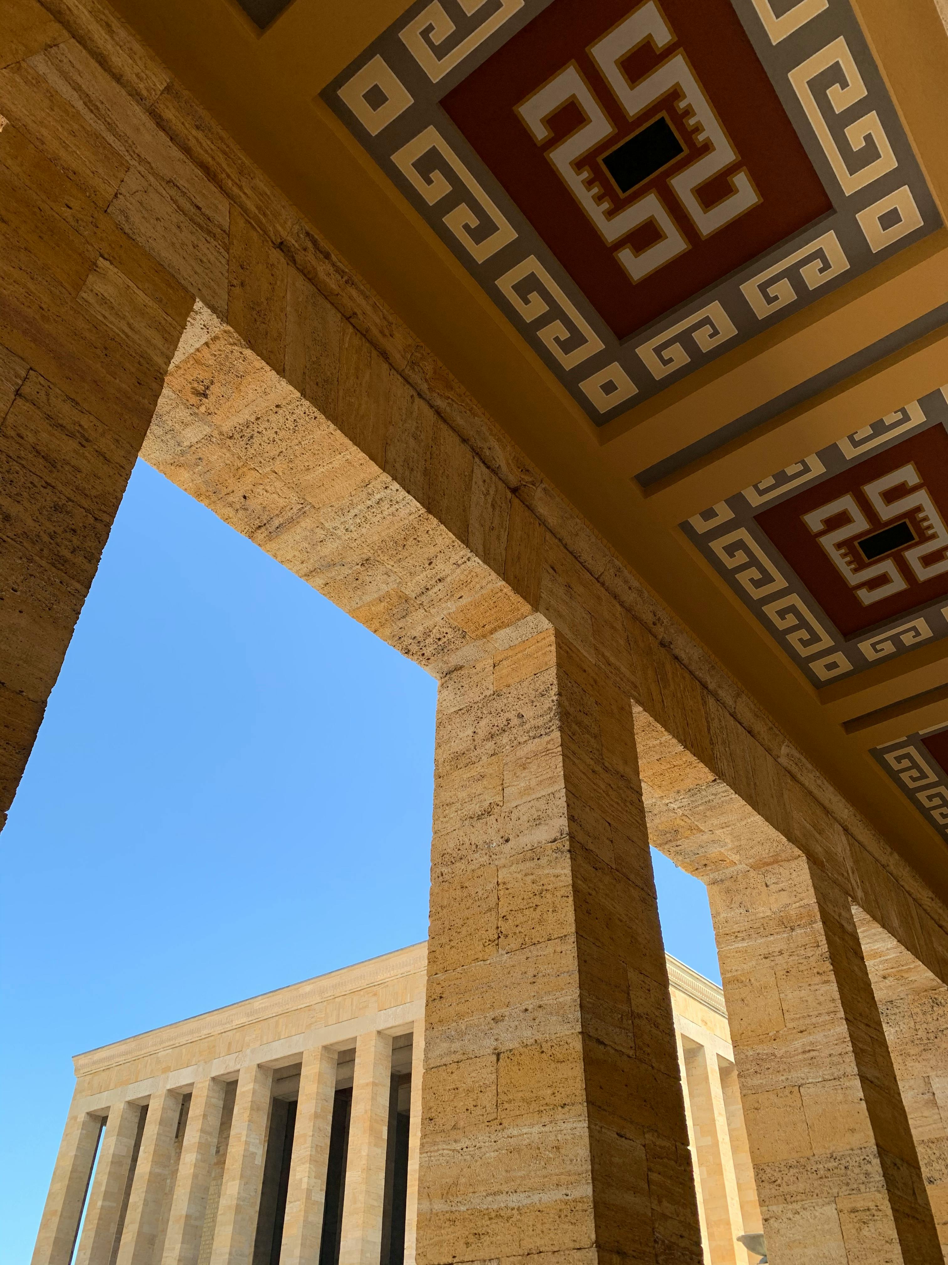 Architecture with Classical Style Columns · Free Stock Photo