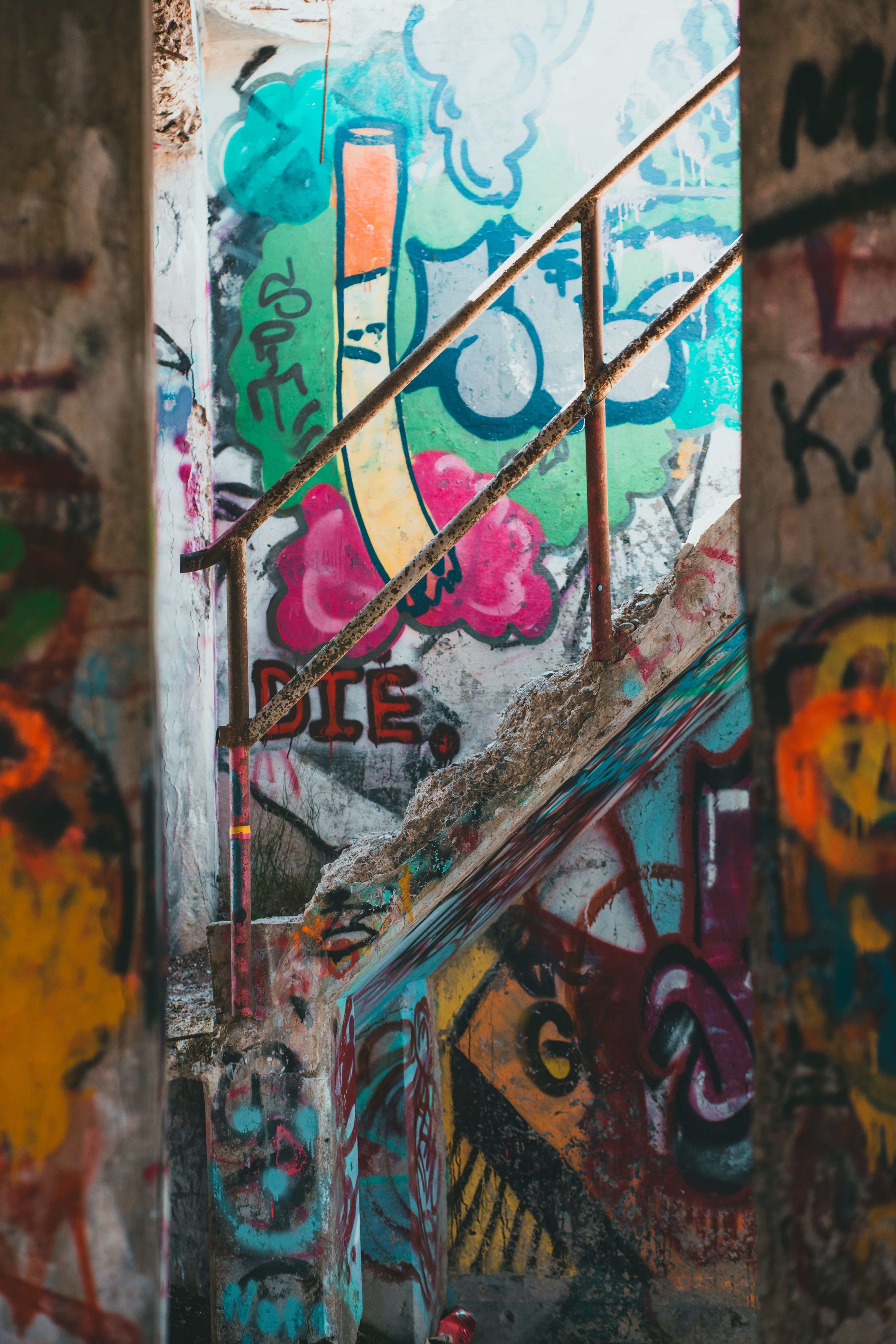 Old Building with Graffiti on Wall · Free Stock Photo