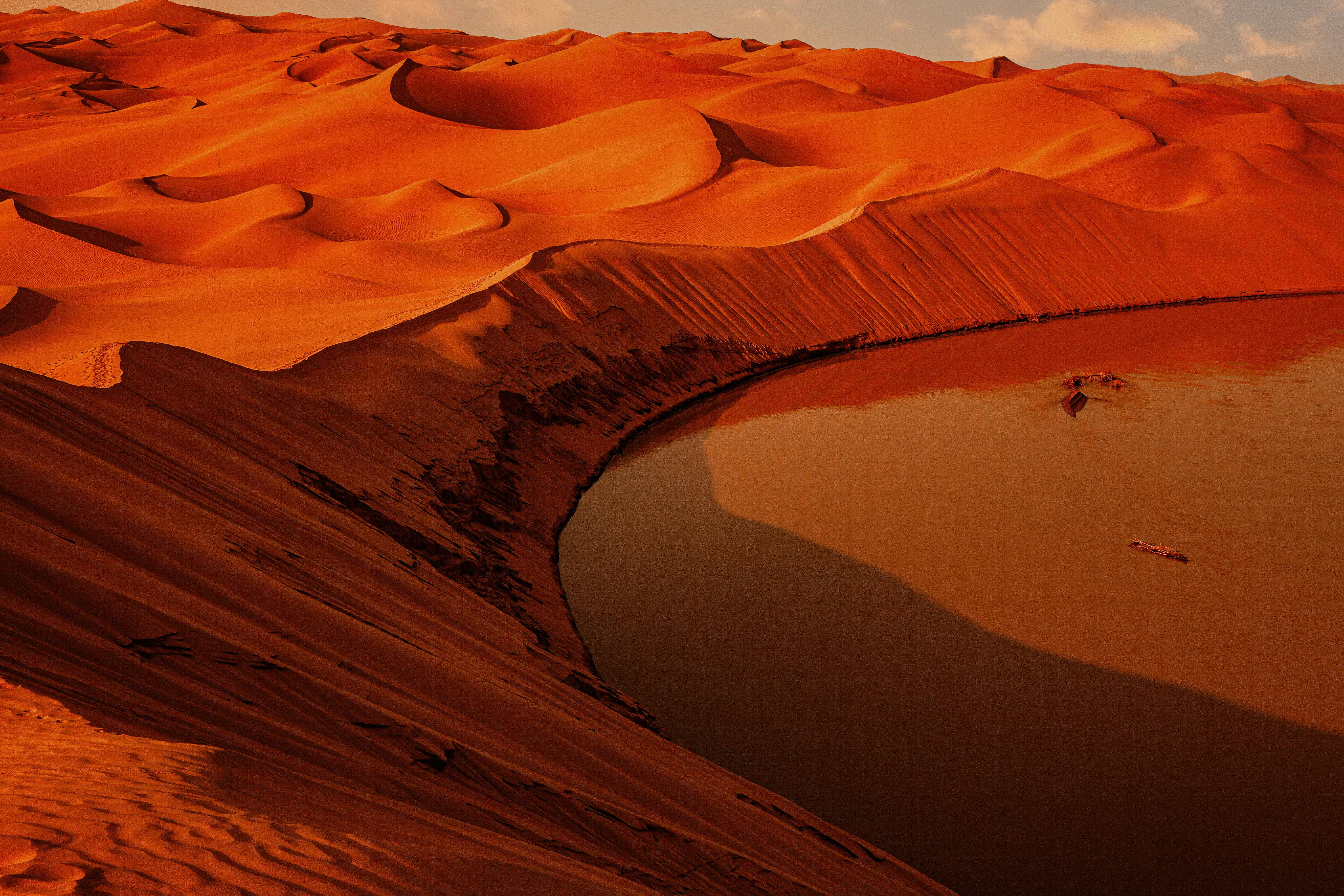 Orange Sand Dunes · Free Stock Photo
