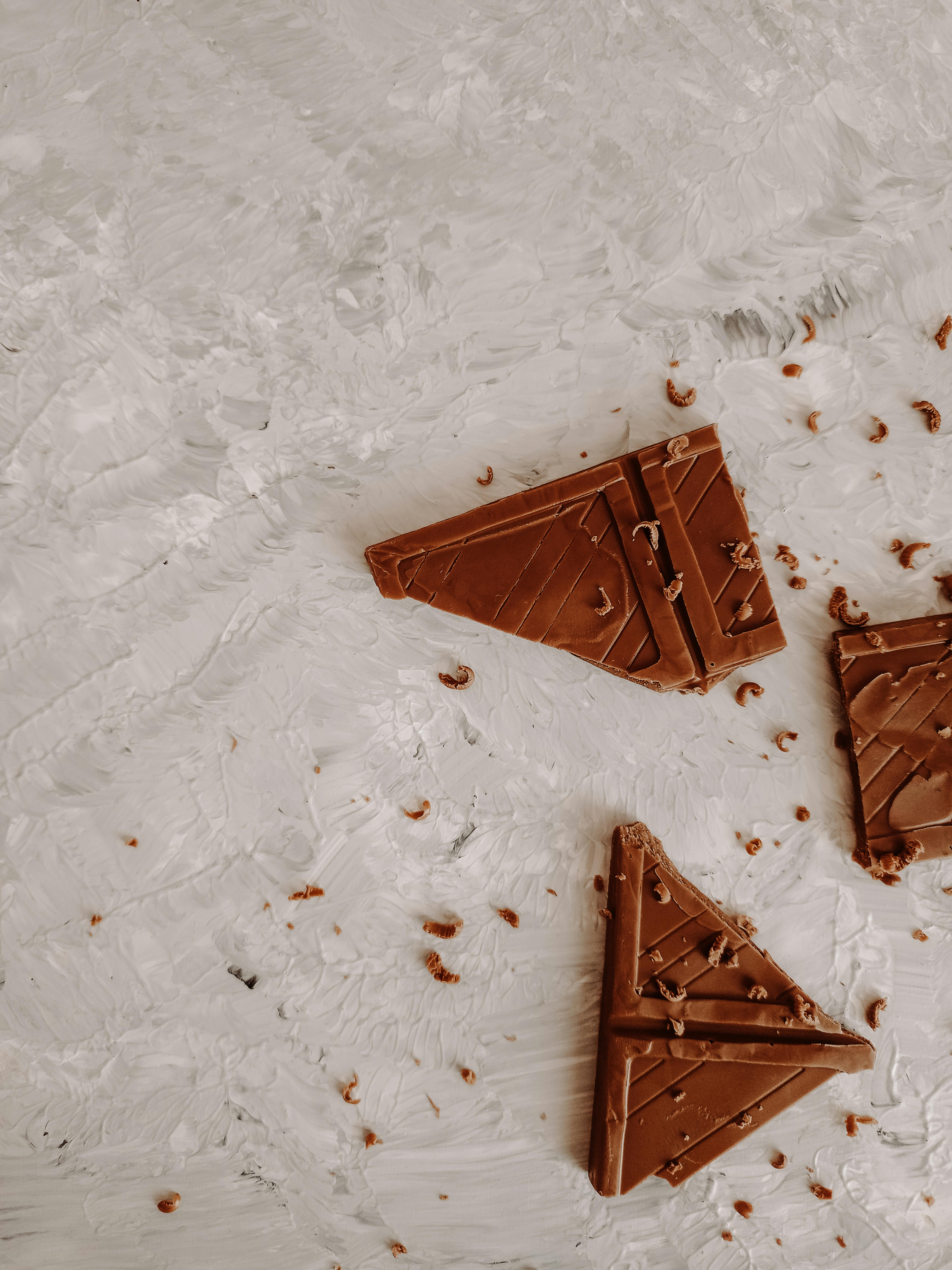 Broken Chocolate Bar in Close-Up Photography · Free Stock Photo