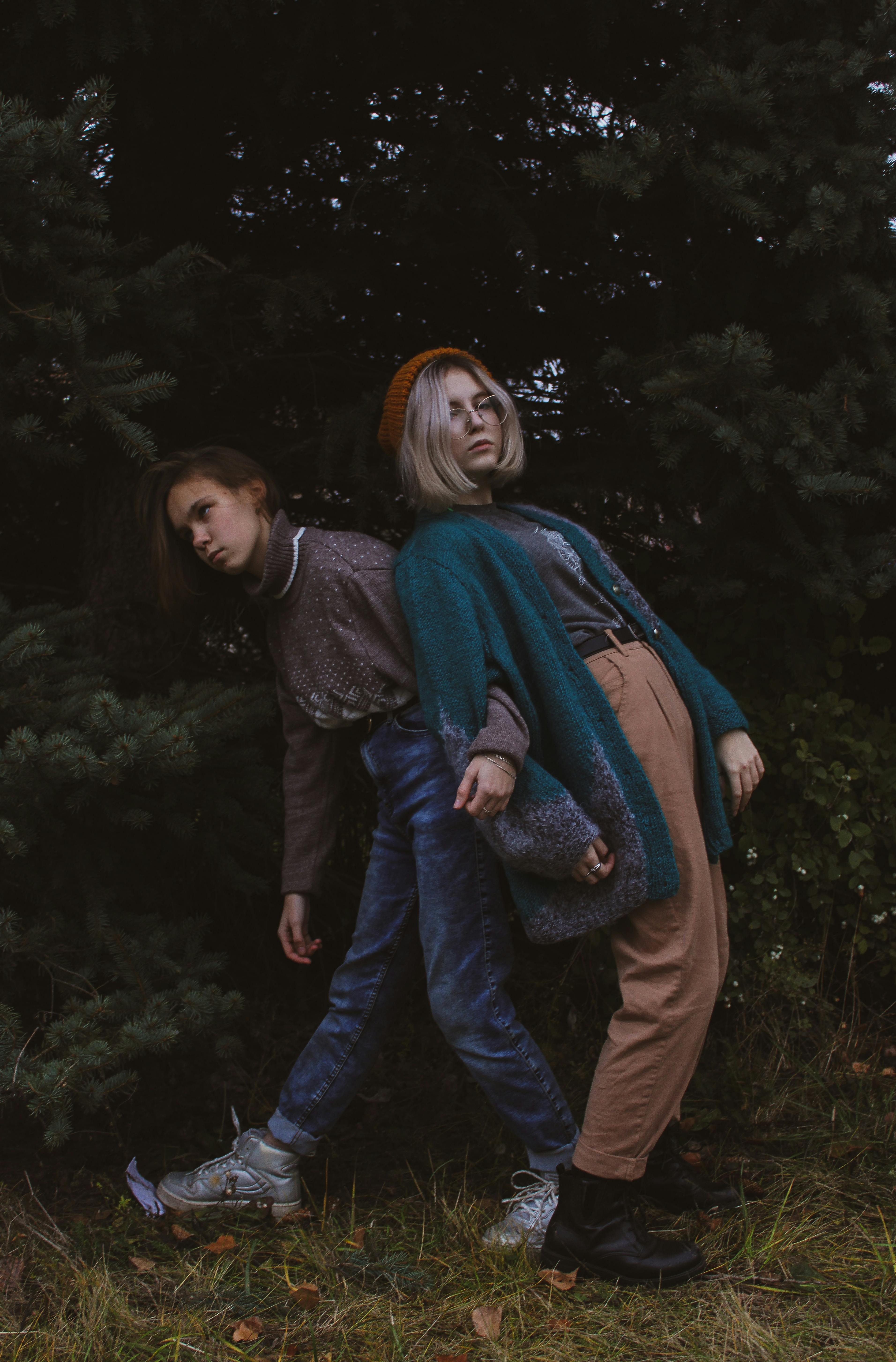 Woman Pulling Her Friend · Free Stock Photo