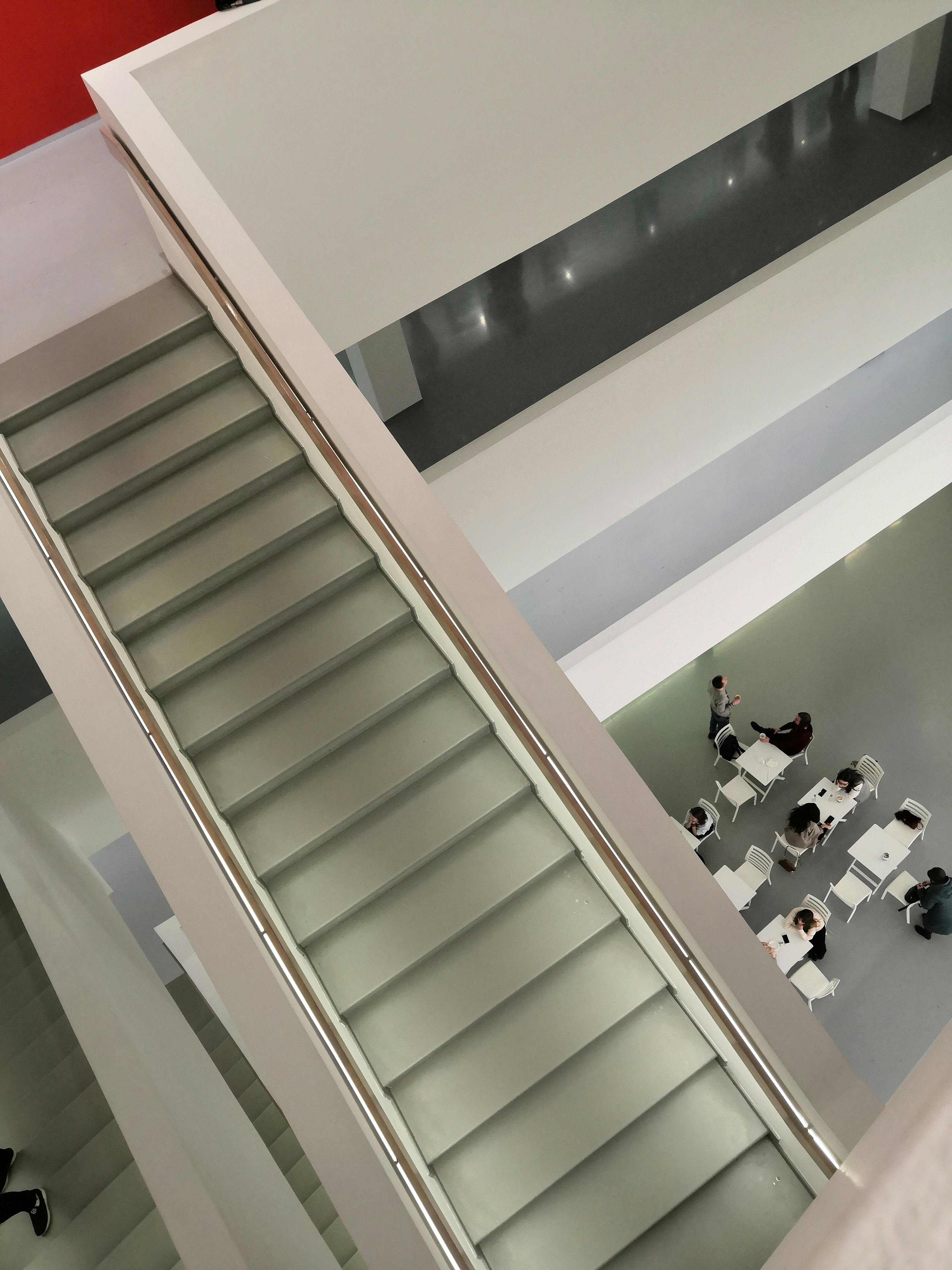 People under Stairs in Building · Free Stock Photo