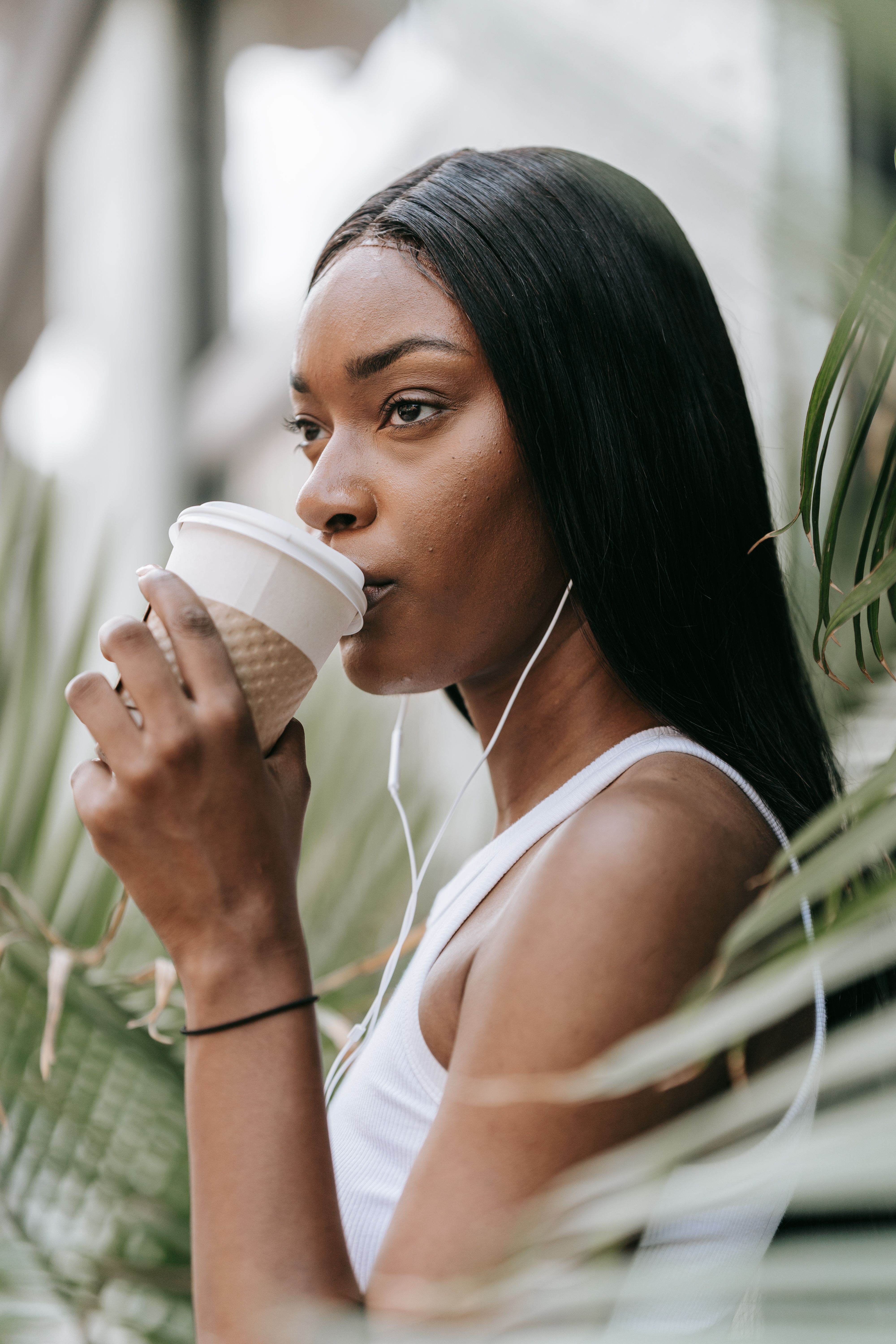 Woman Drinking from Cup · Free Stock Photo