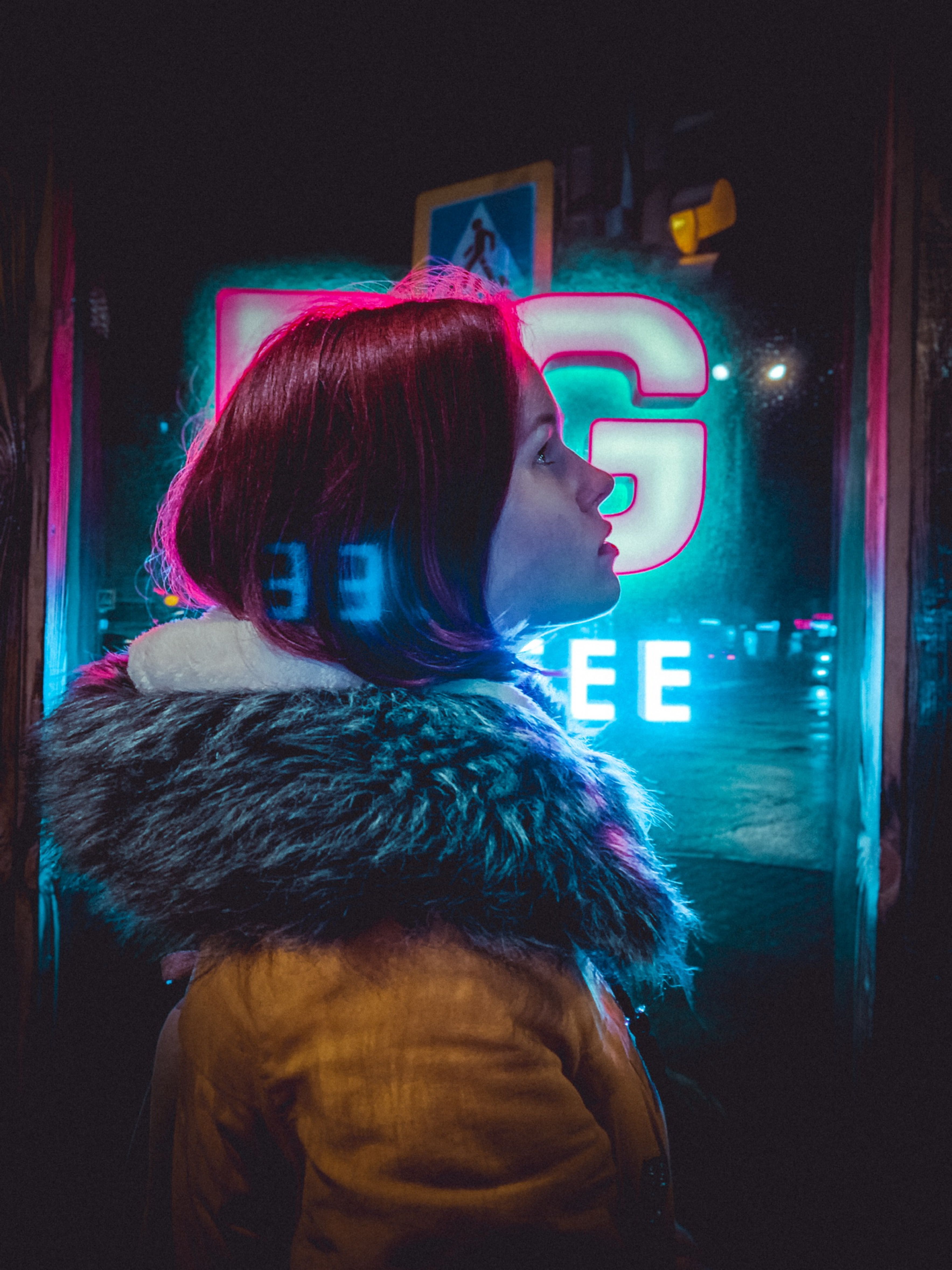 Girl In Window Night Photos, Download The BEST Free Girl In Window ...