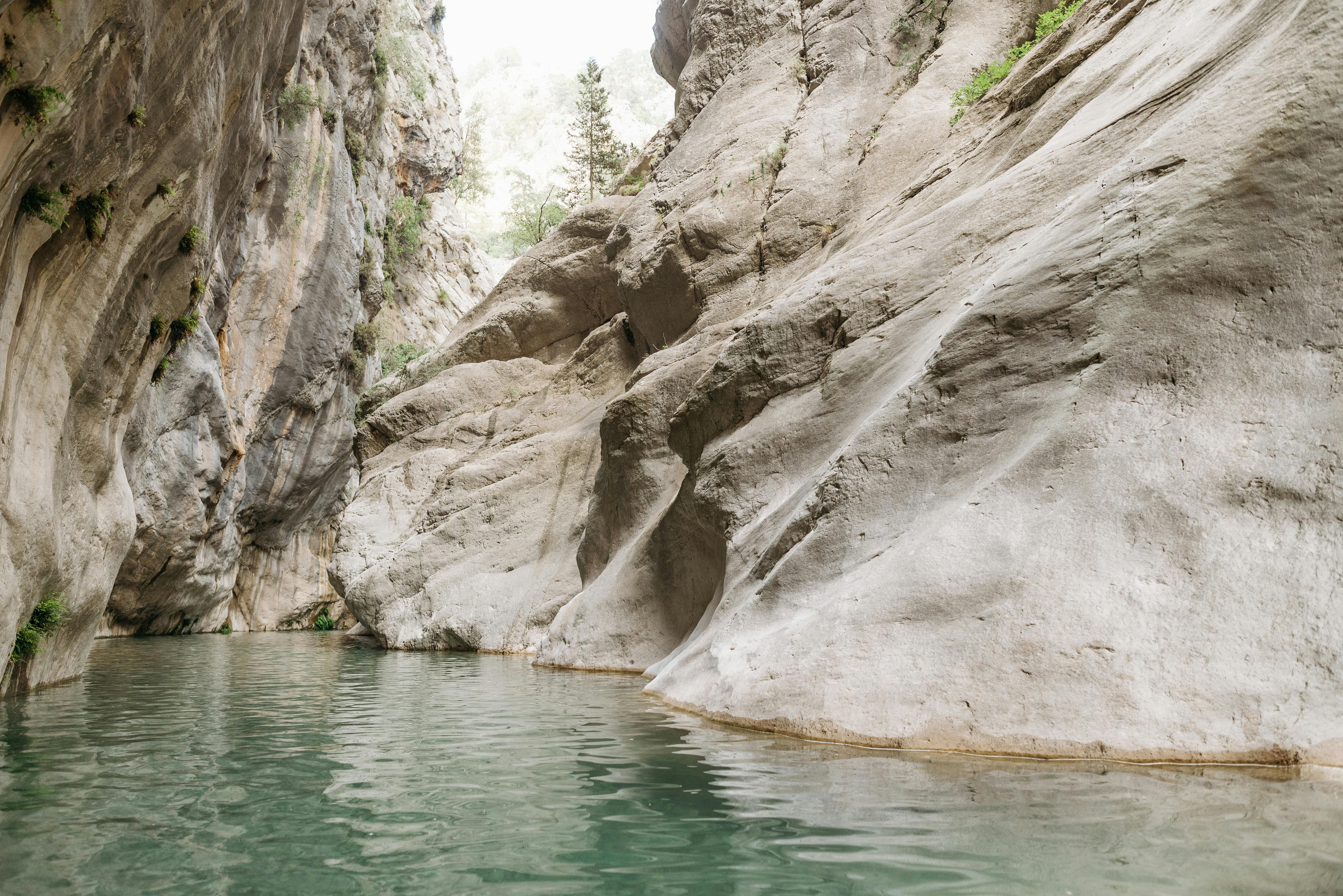 A River Between Rock Formations · Free Stock Photo