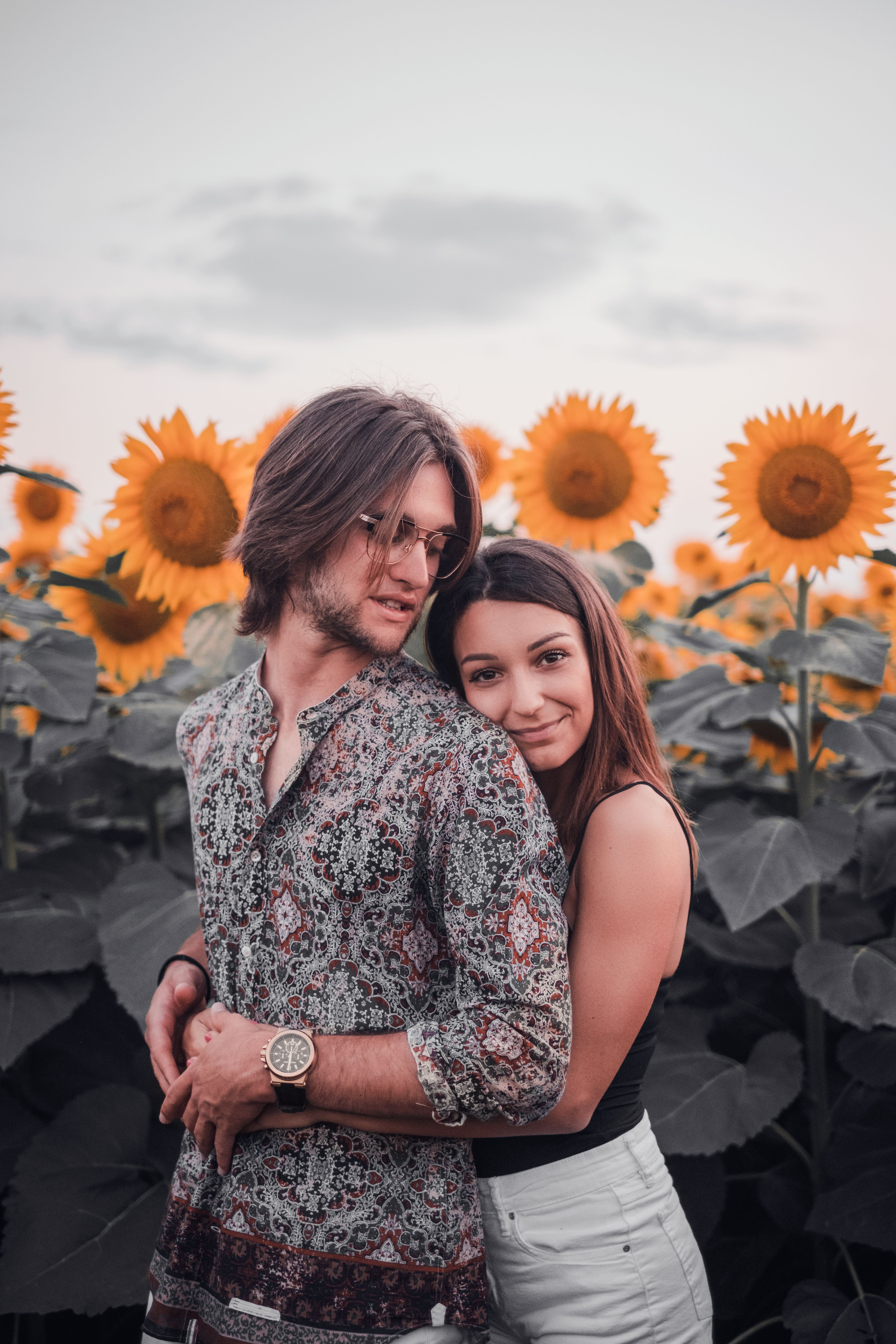 A Romantic Couple Embracing · Free Stock Photo