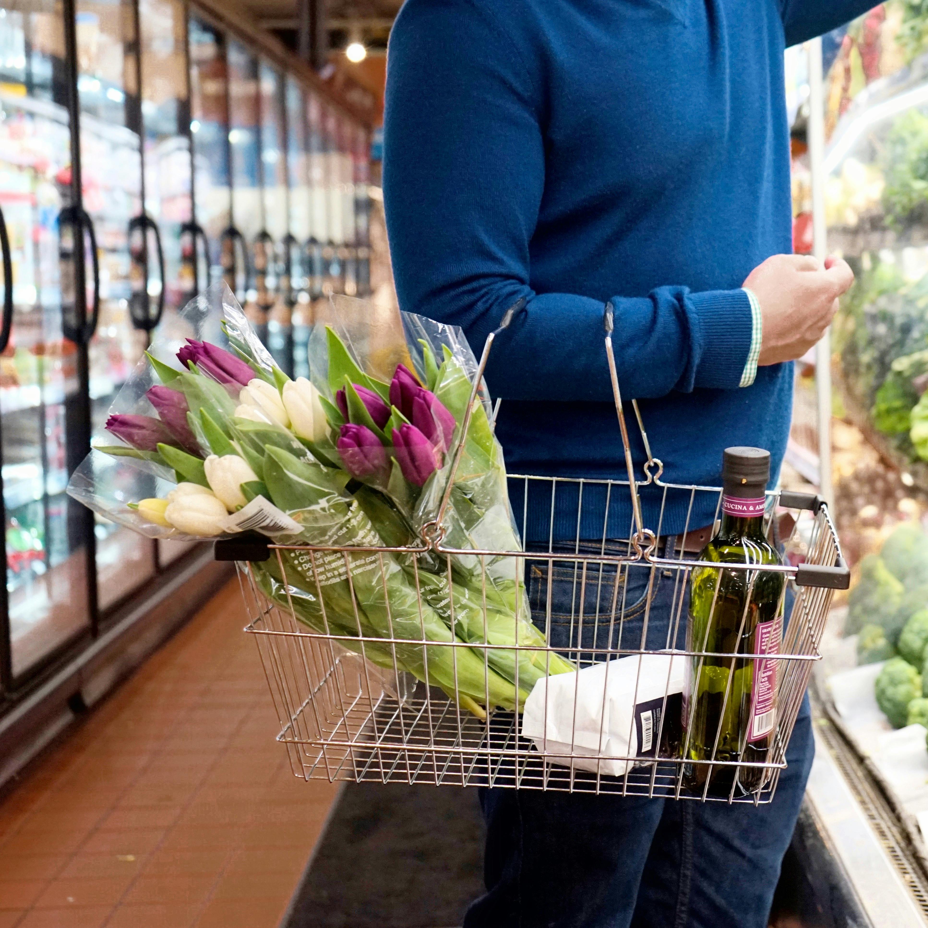 A Man Walking on a Grocery Store · Free Stock Photo