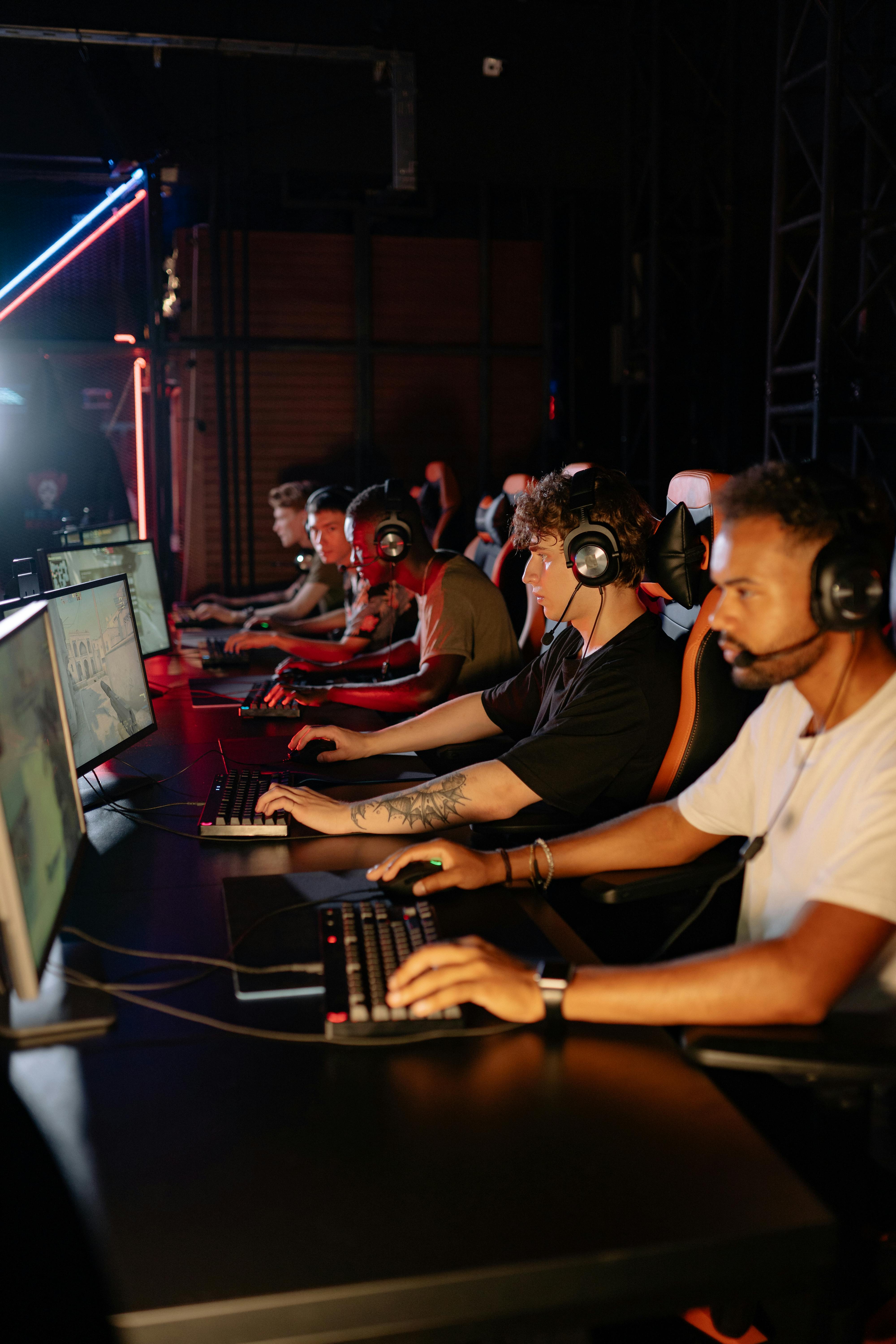 Man Playing Computer Game · Free Stock Photo