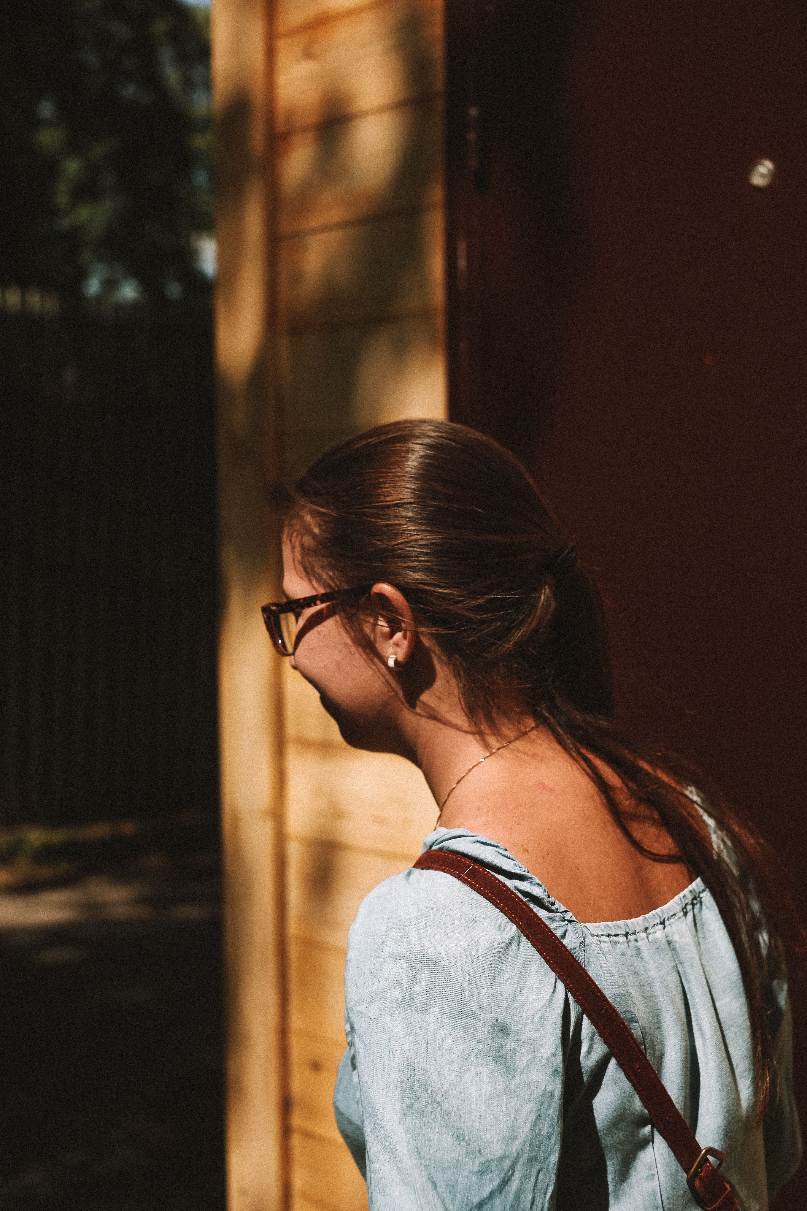 Side View of a Woman with Long Hair · Free Stock Photo