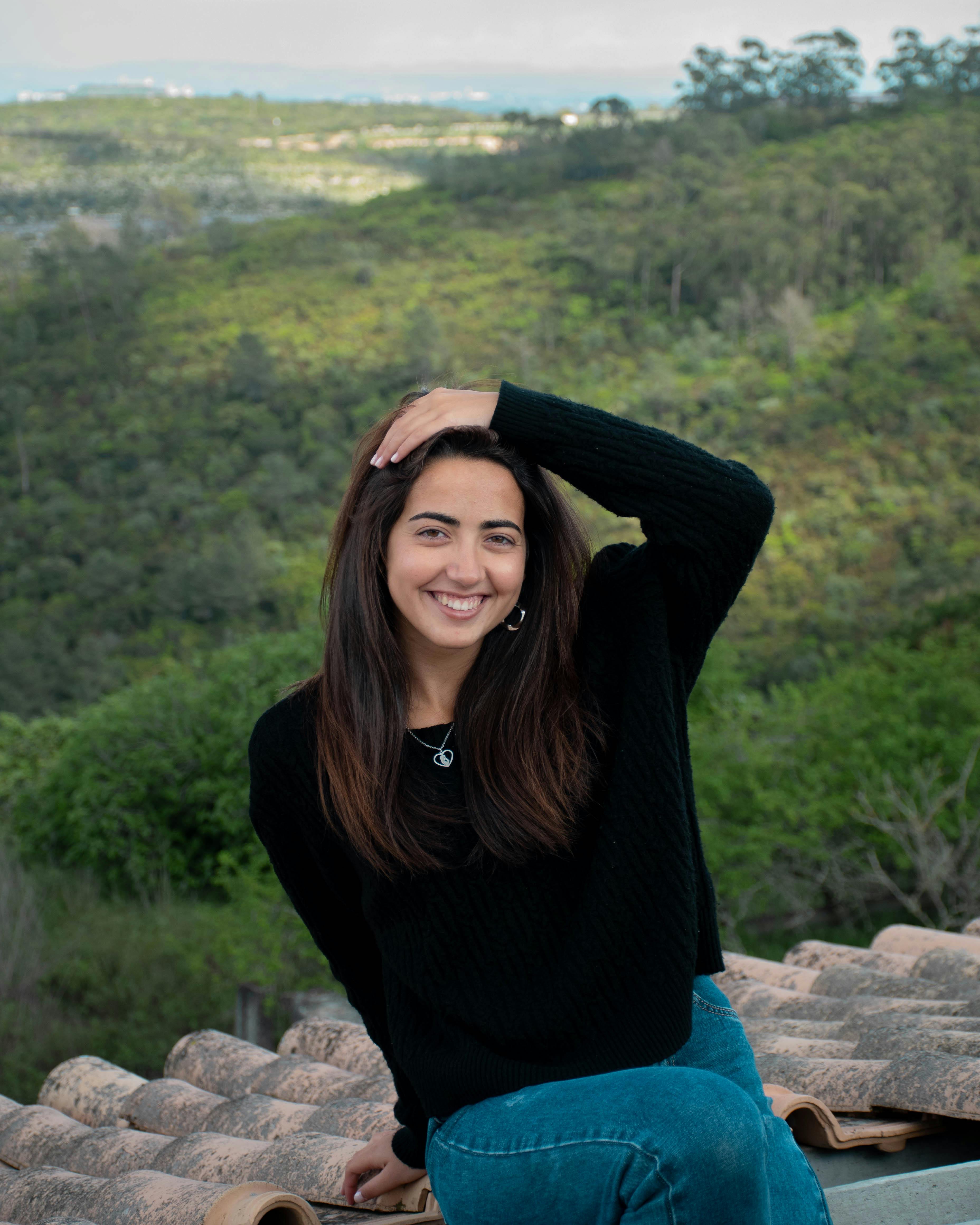 Woman Wearing Black Sweater · Free Stock Photo