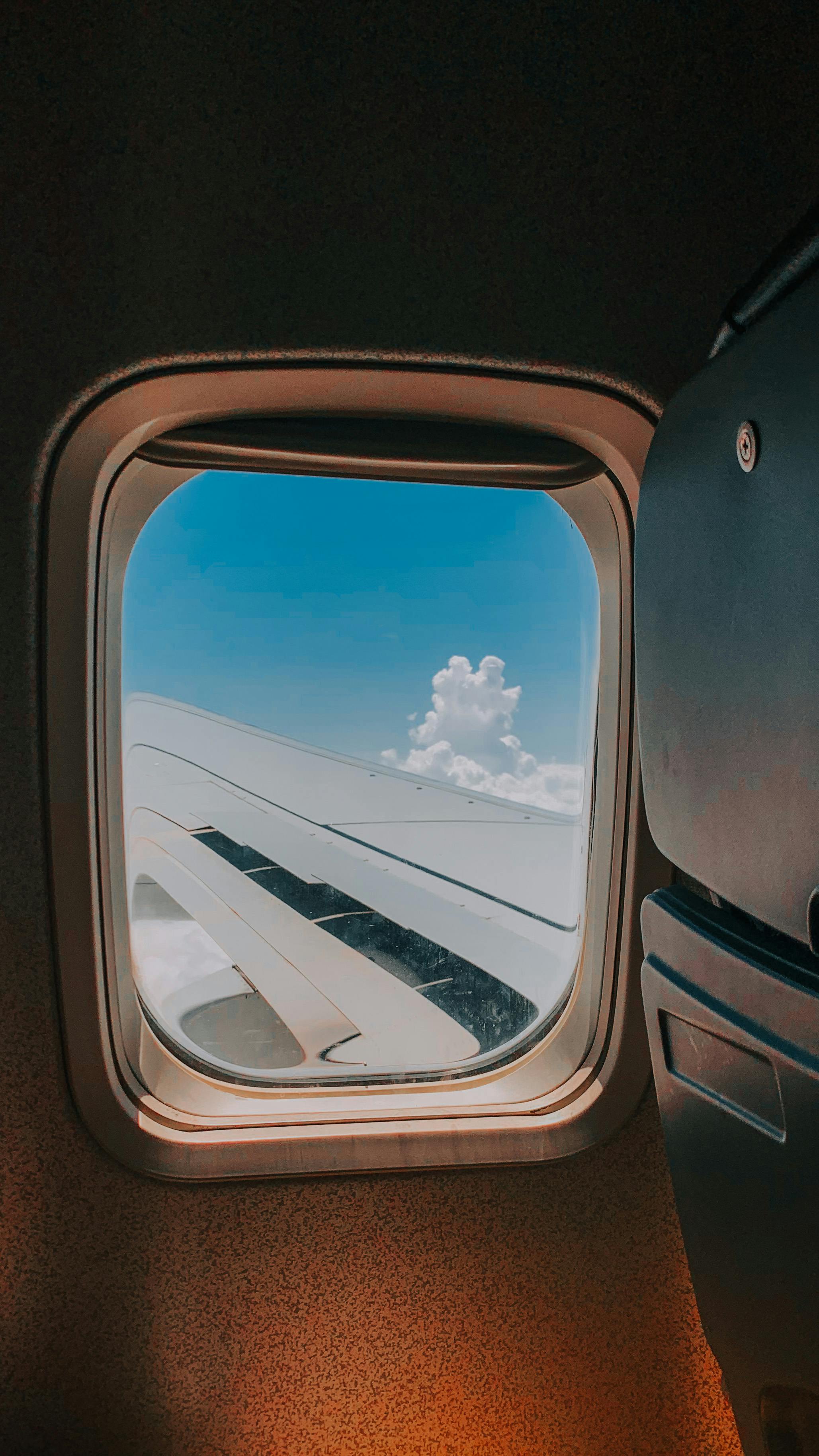Airplane Window View · Free Stock Photo