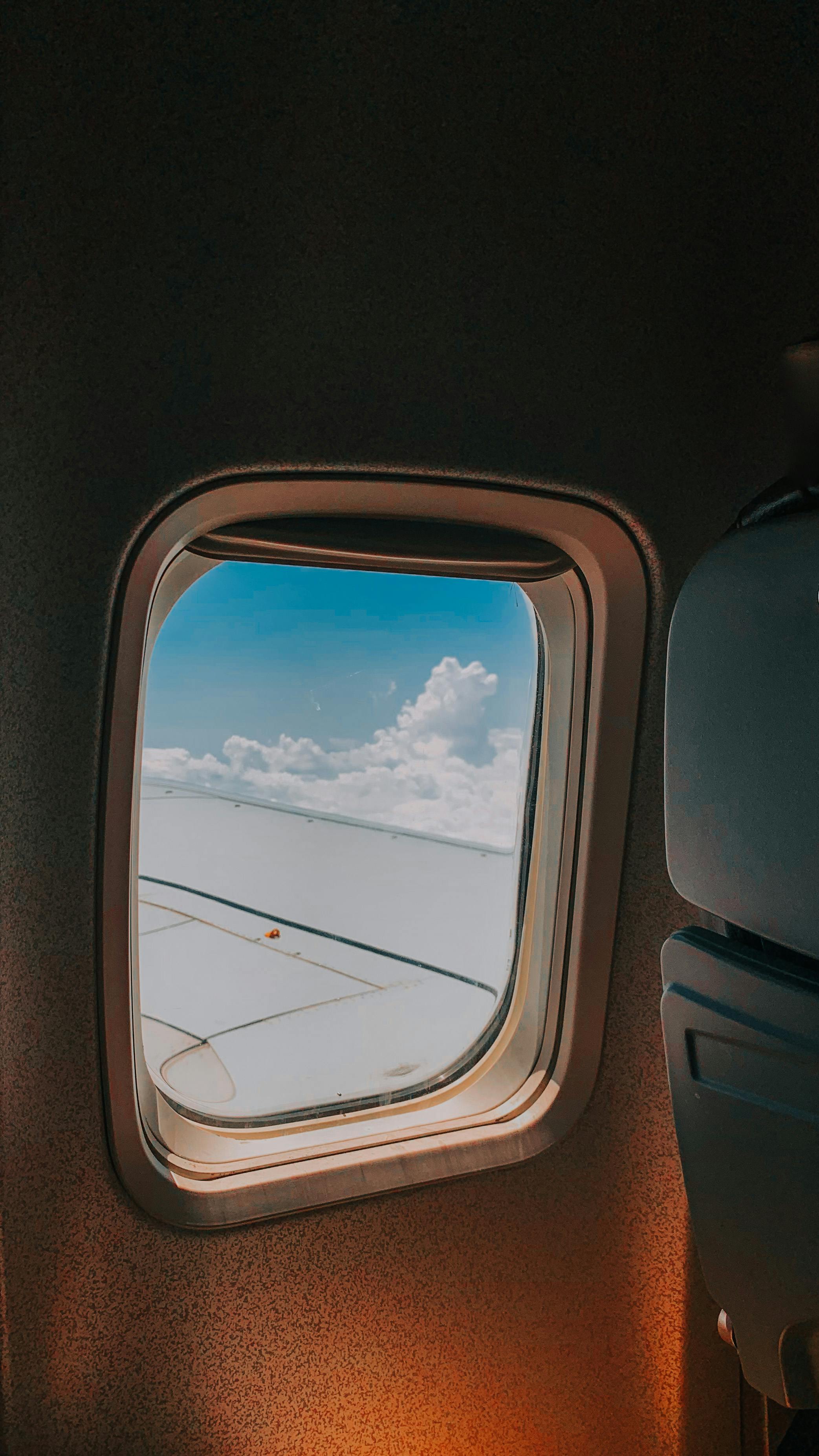 Airplane Window View · Free Stock Photo
