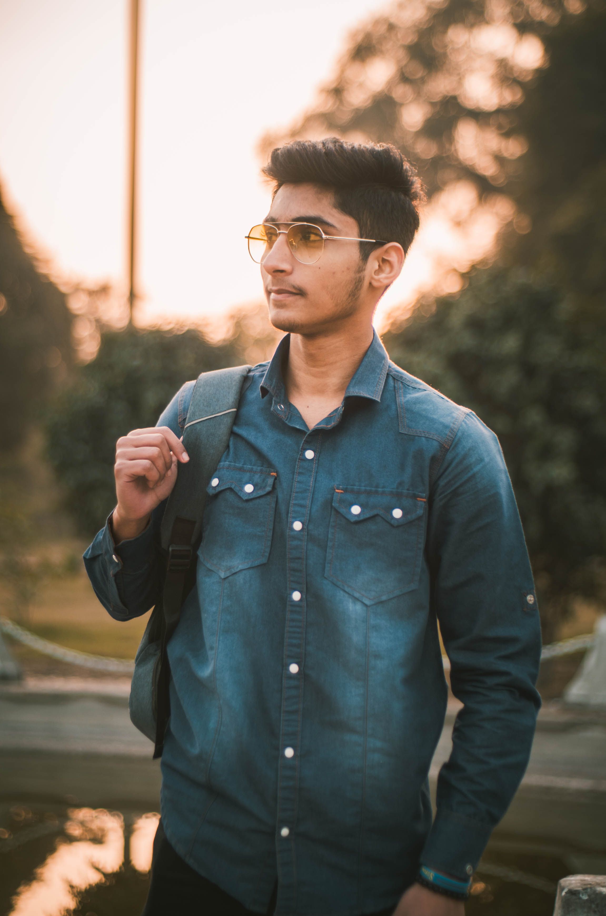 Person with Blue Hair · Free Stock Photo
