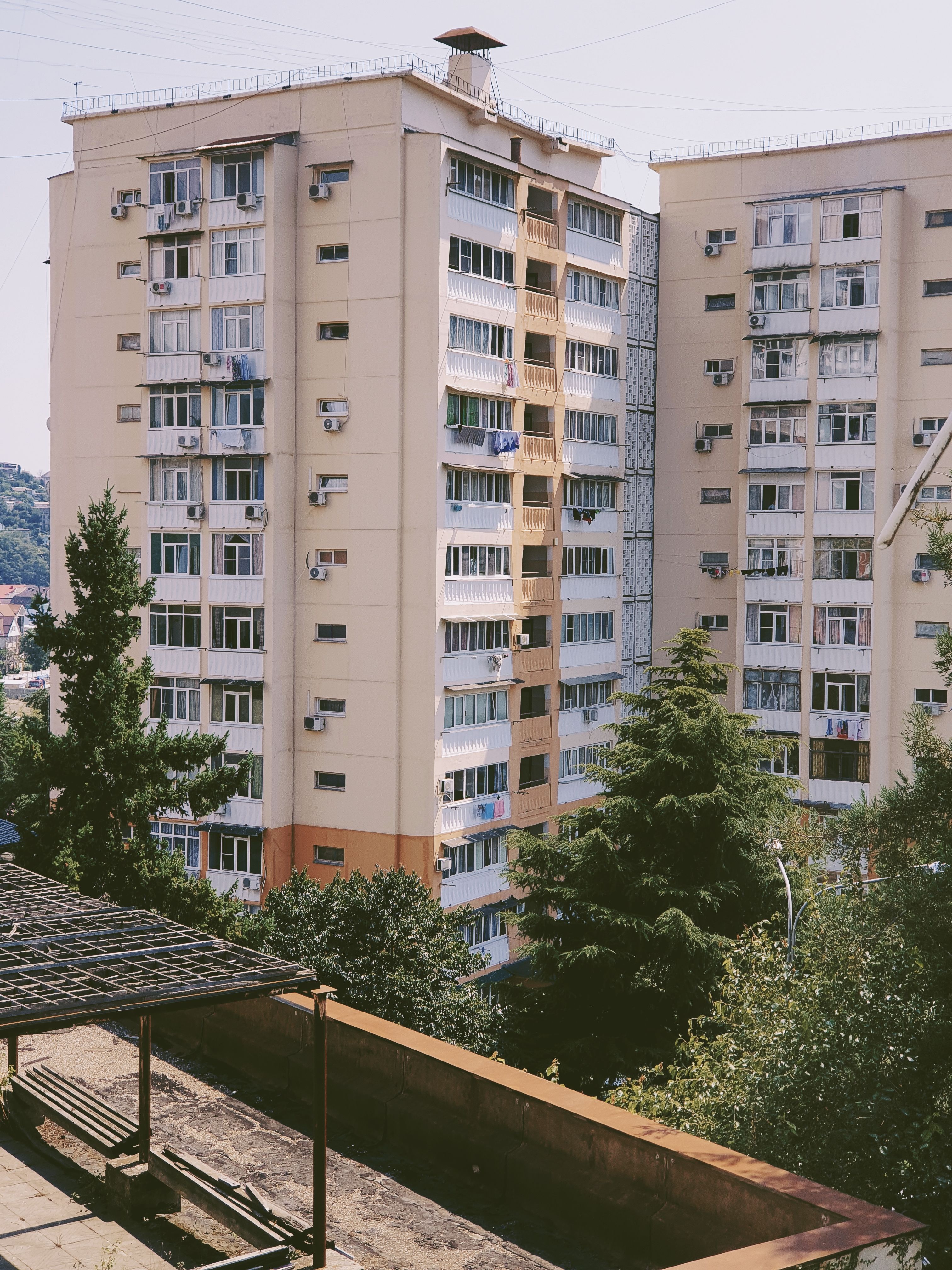 Buildings Near Trees · Free Stock Photo