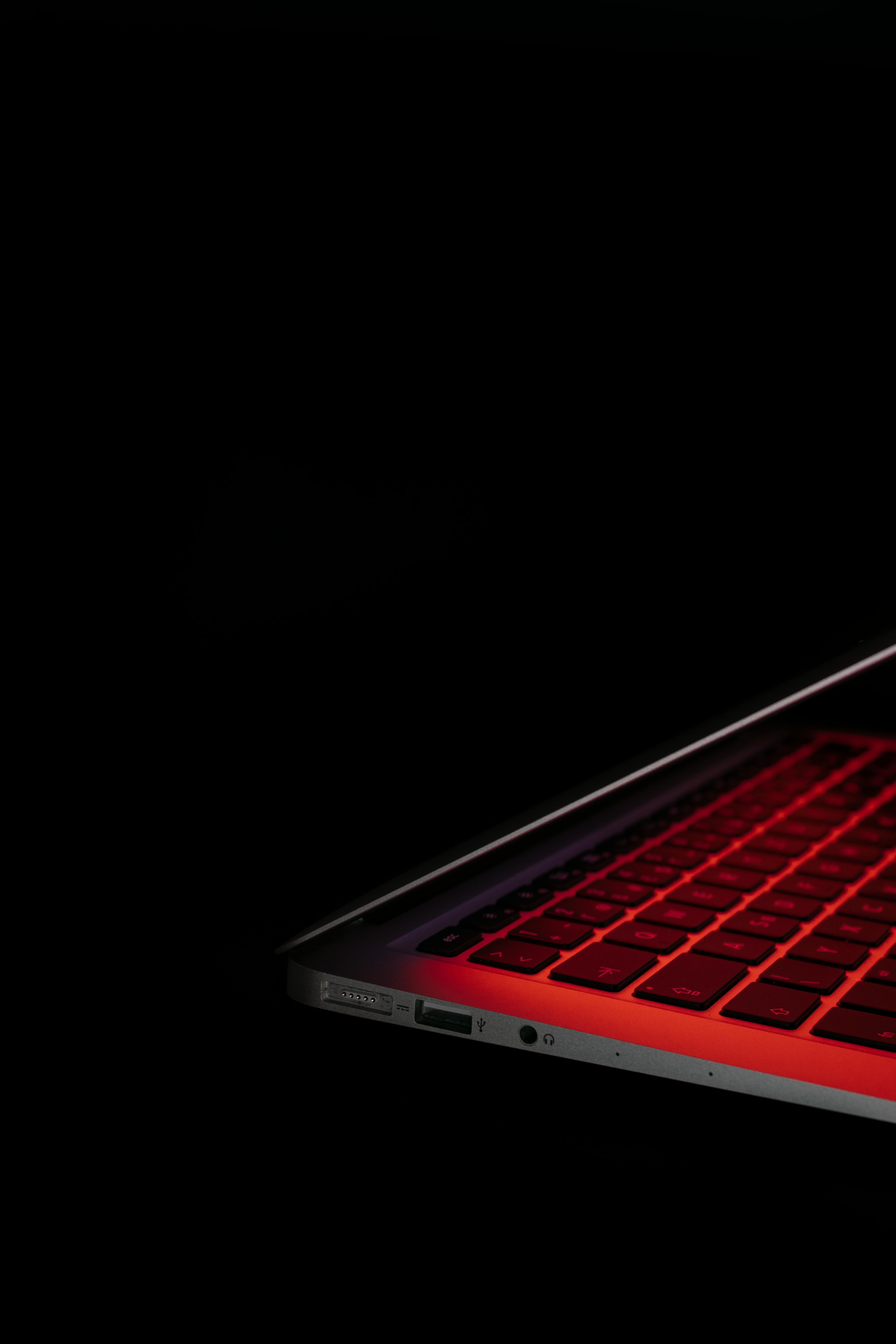 Red and Black Laptop Keyboard · Free Stock Photo