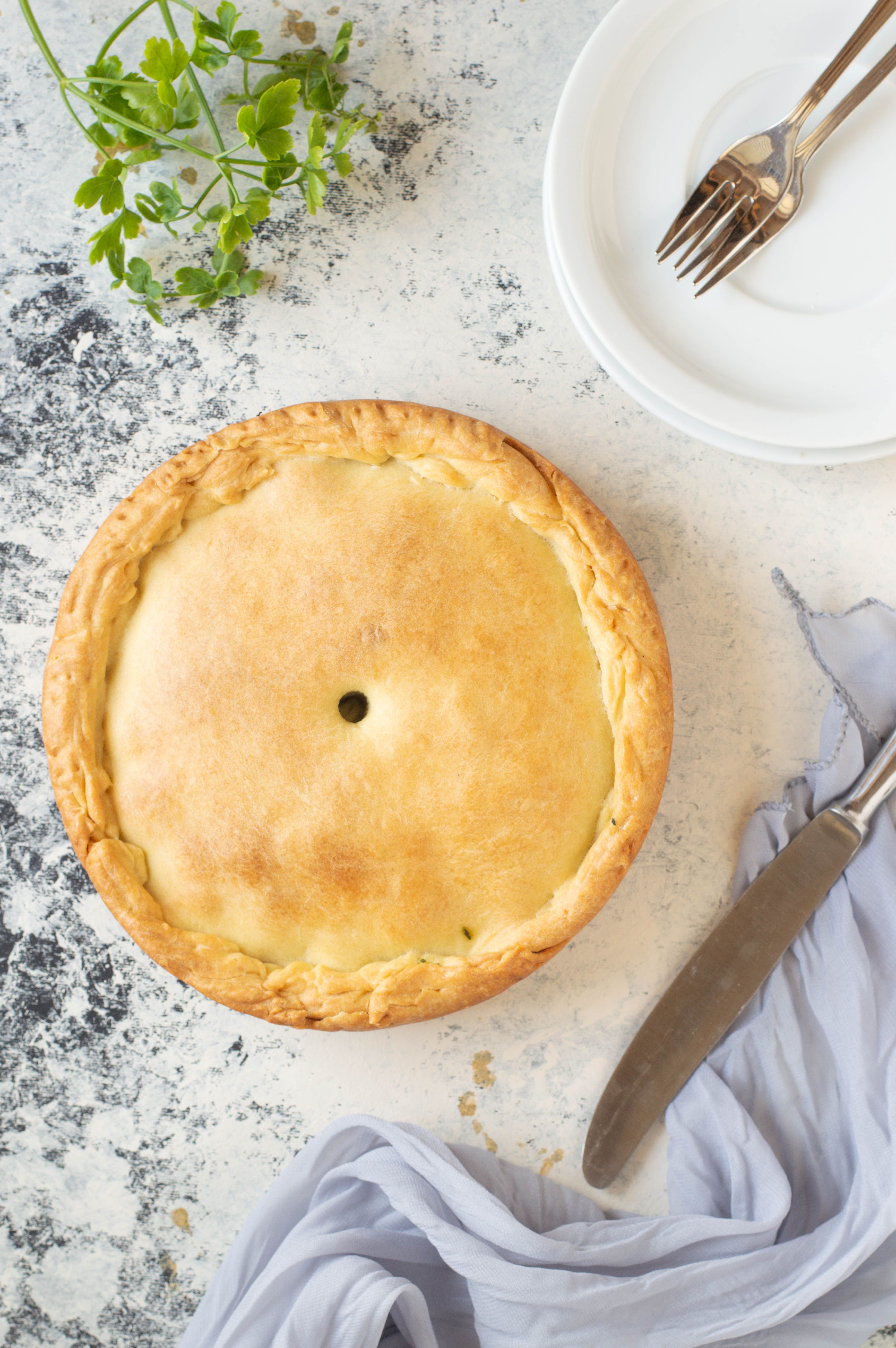 Close-Up Shot of a Pie · Free Stock Photo